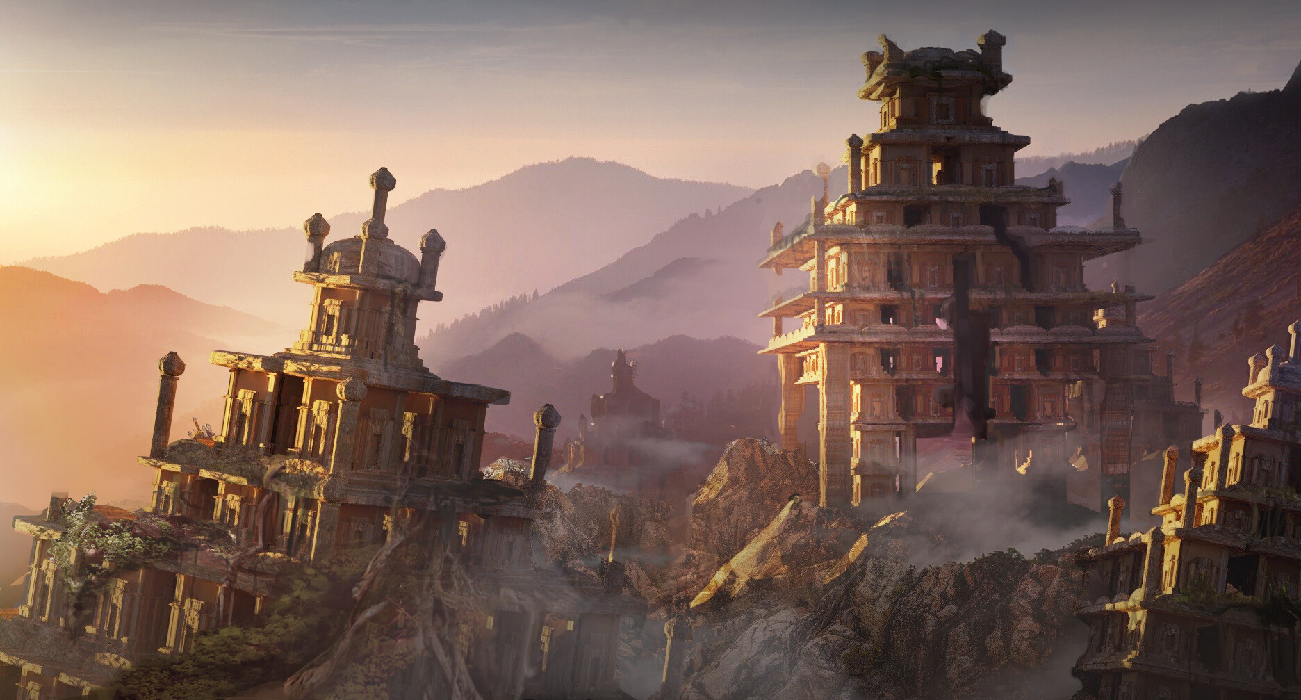 ArtStation - Fallen Temple