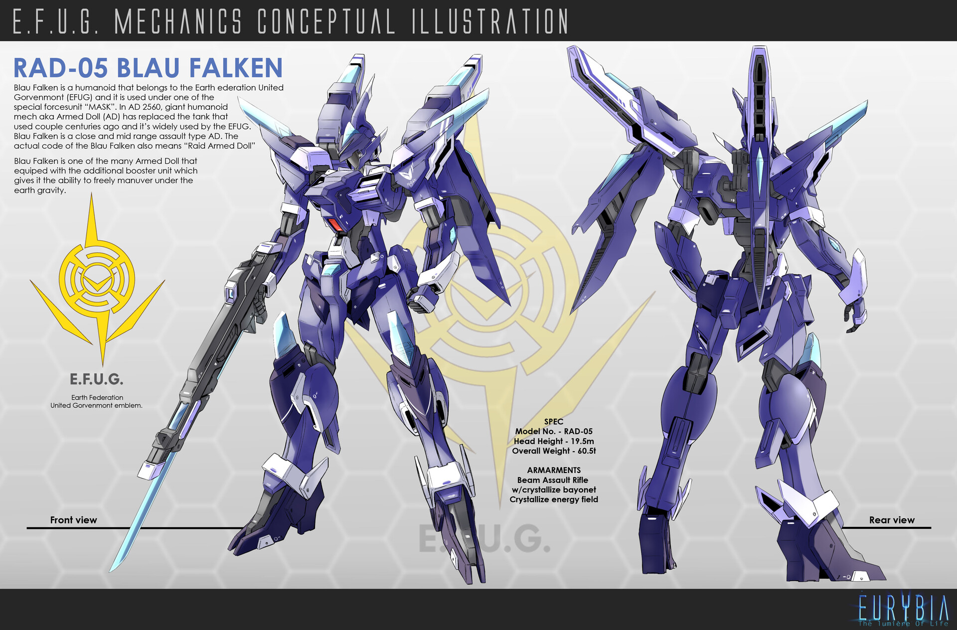 ArtStation - RAD-05 Blau Falken