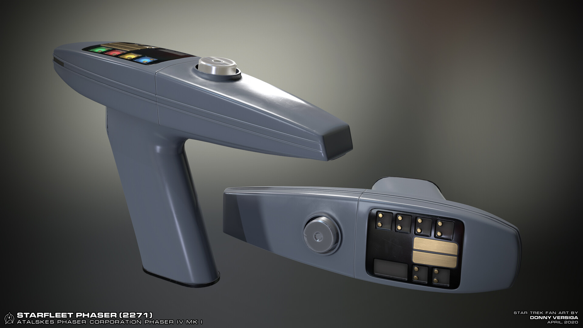 Donny Versiga - Starfleet Phaser - Star Trek: The Motion Picture
