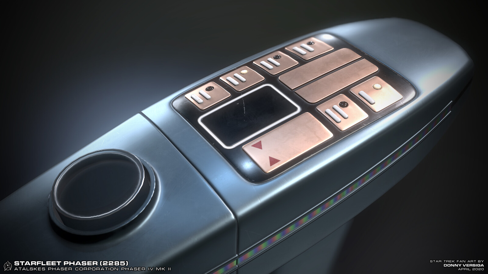 Donny Versiga - Starfleet Phaser - Star Trek II: The Wrath of Khan