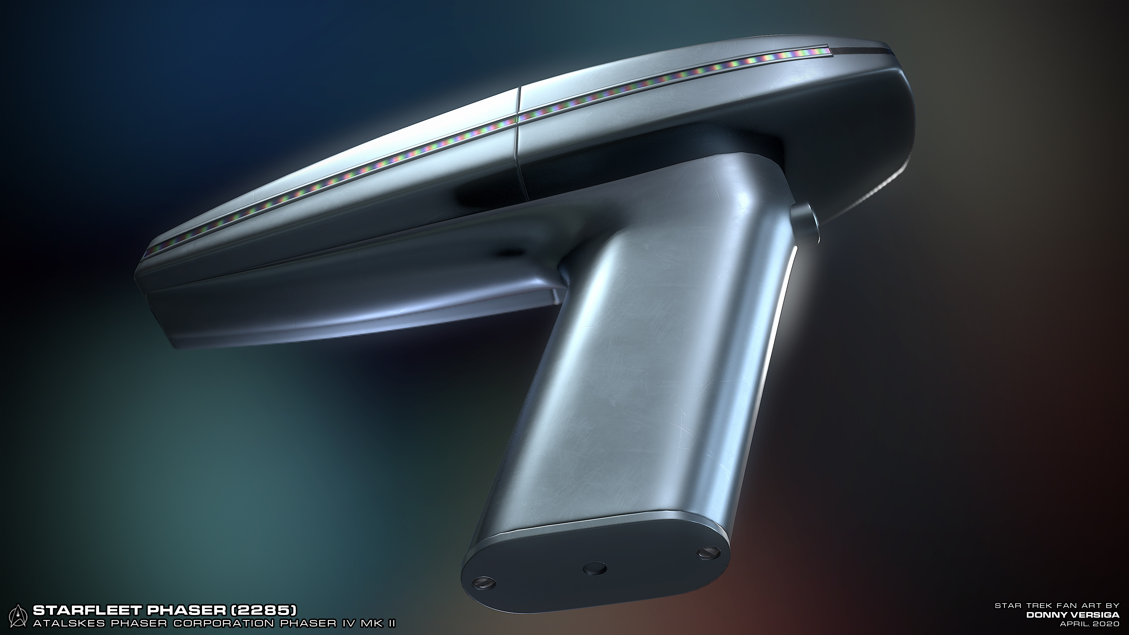 Donny Versiga - Starfleet Phaser - Star Trek II: The Wrath of Khan