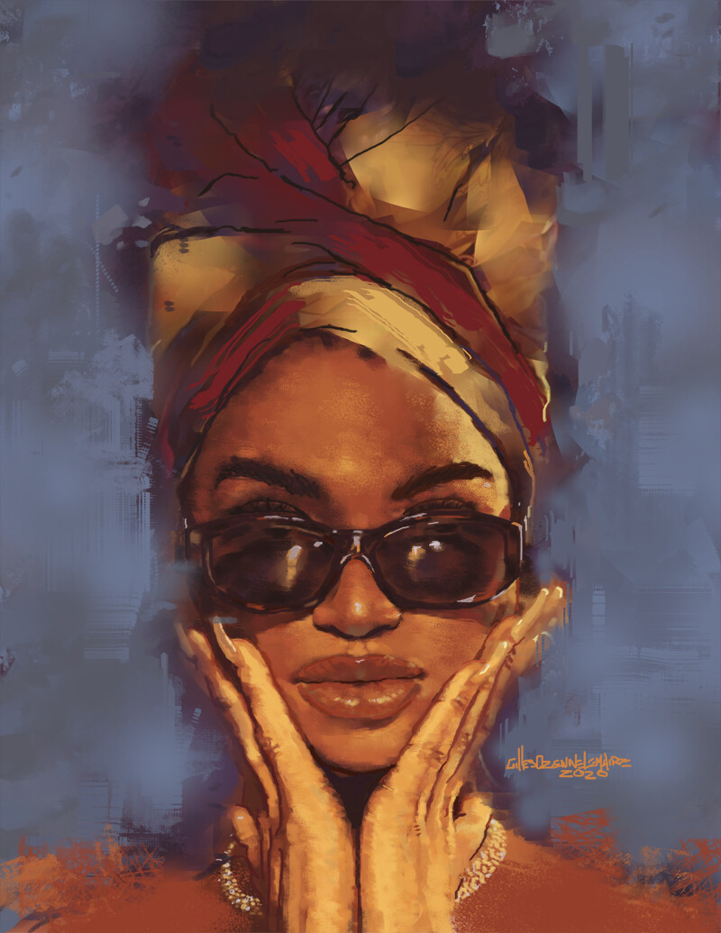 ArtStation - Black magic woman