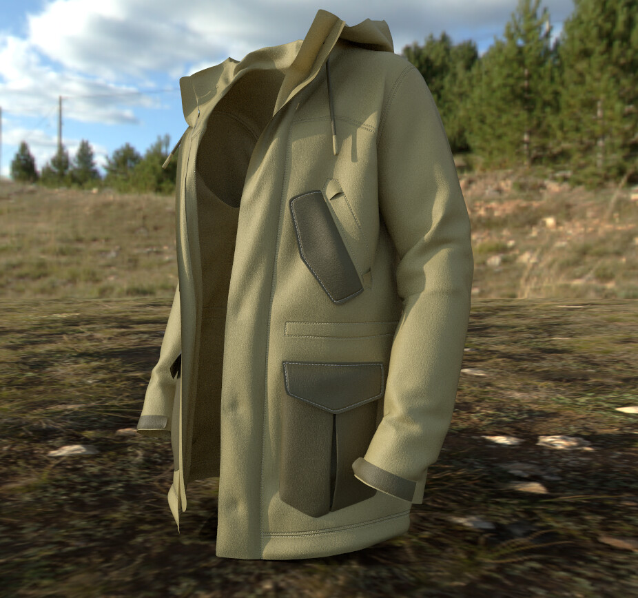 ArtStation - Jacket W.I.P