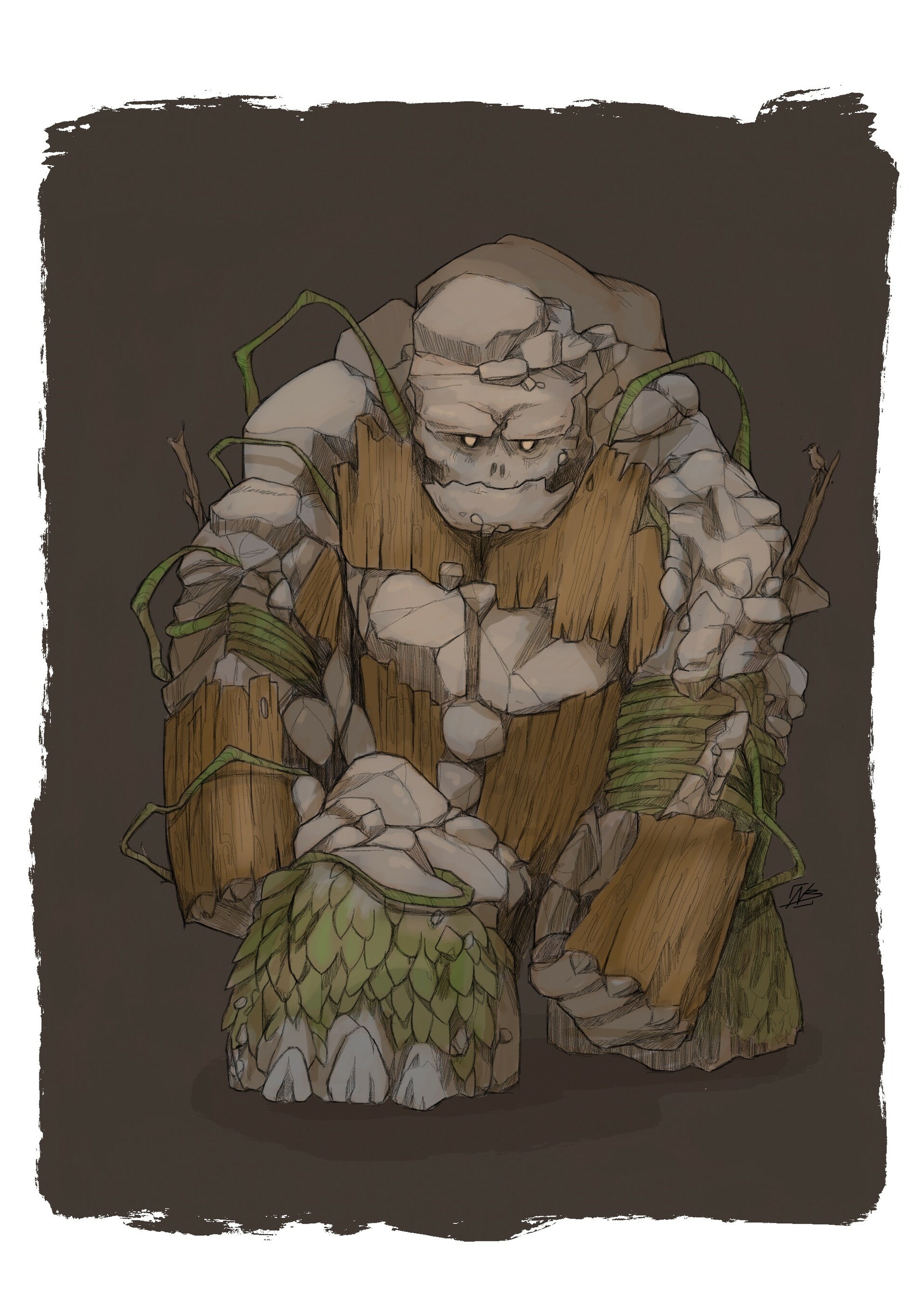 ArtStation - Forest Golem