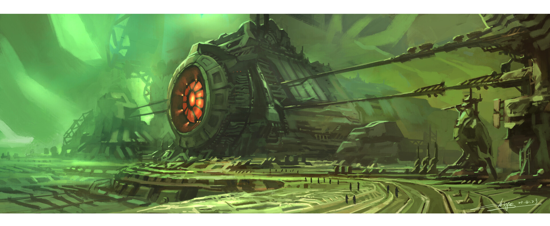 ArtStation - machine shop