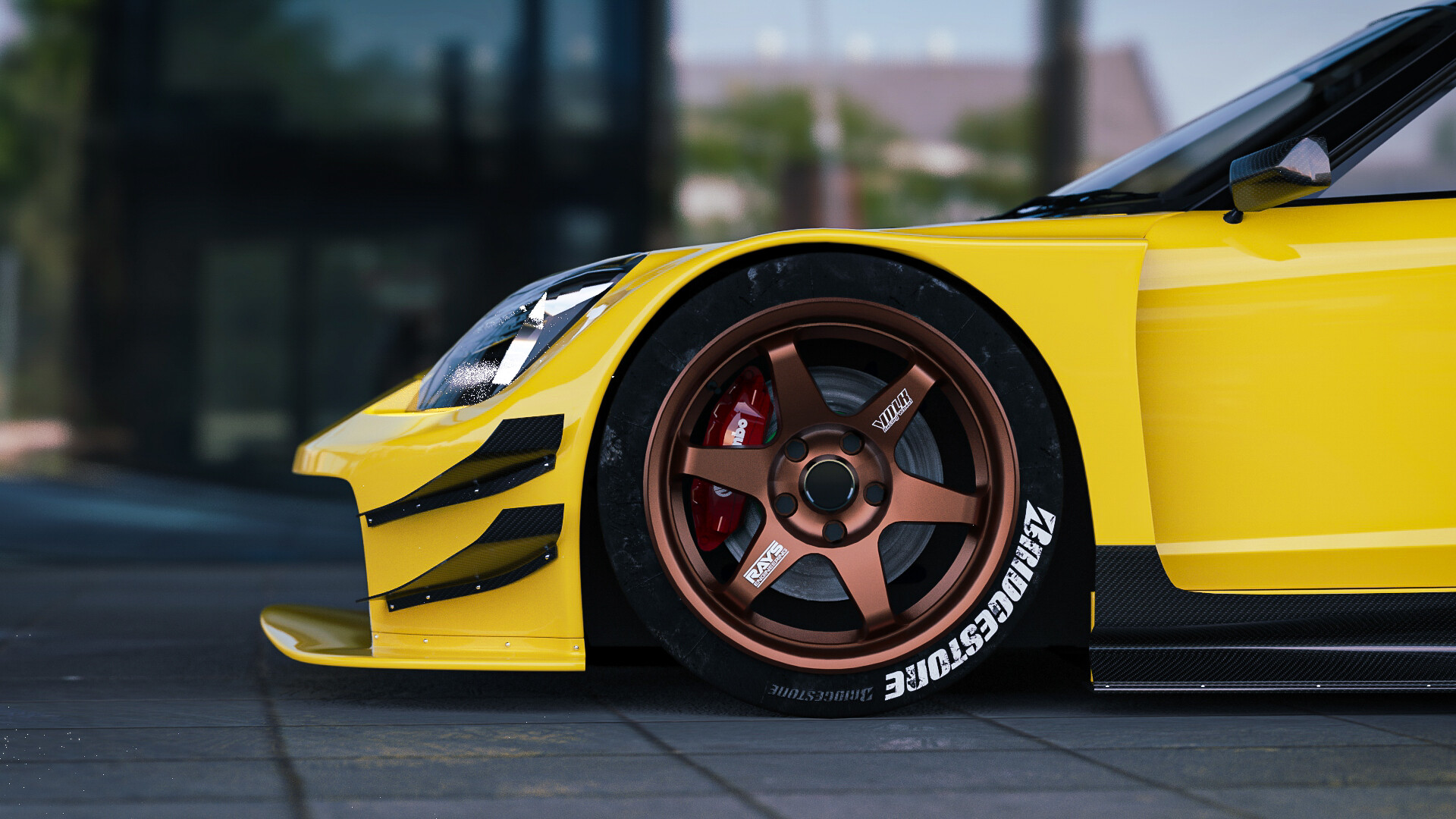 BRIAN KIM DESIGNS - Toyota MR-S Spyder GT Full Wide Bodykit Custom Design