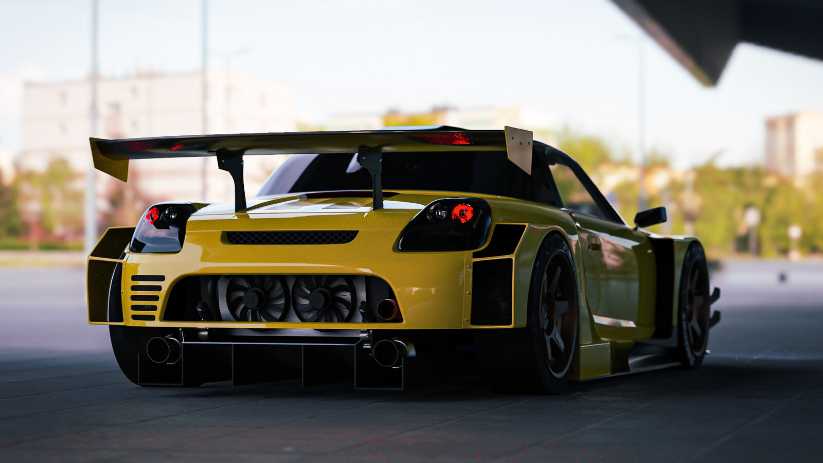 BRIAN KIM DESIGNS - Toyota MR-S Spyder GT Full Wide Bodykit Custom Design