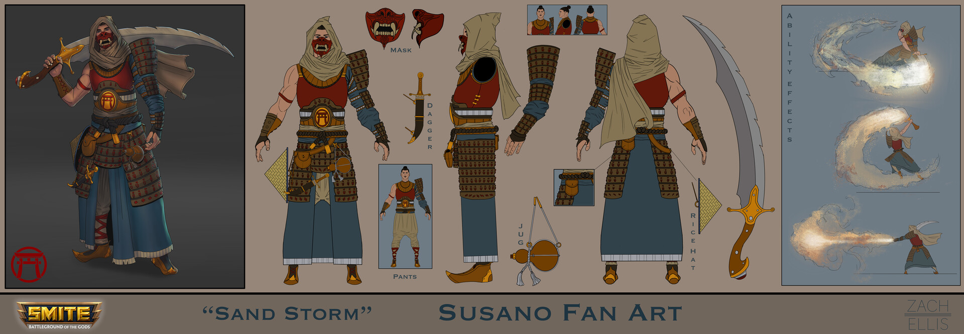 ArtStation - Susano Skin Design