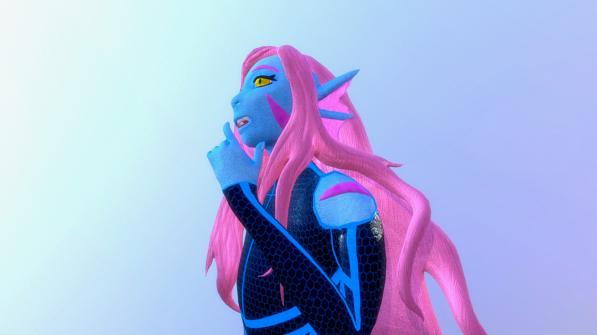 ArtStation - Ziruya - Cute Space Alien