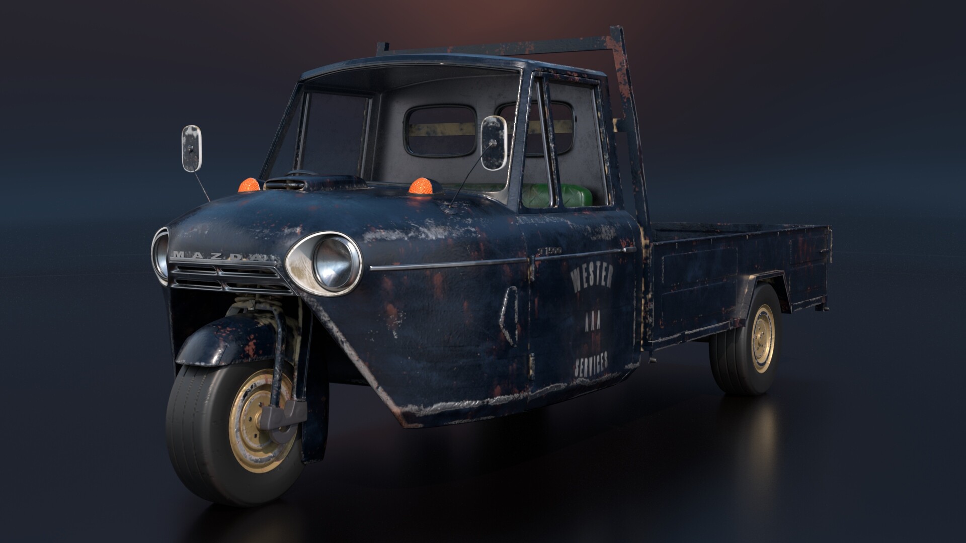 David Stewart - Mazda T1500