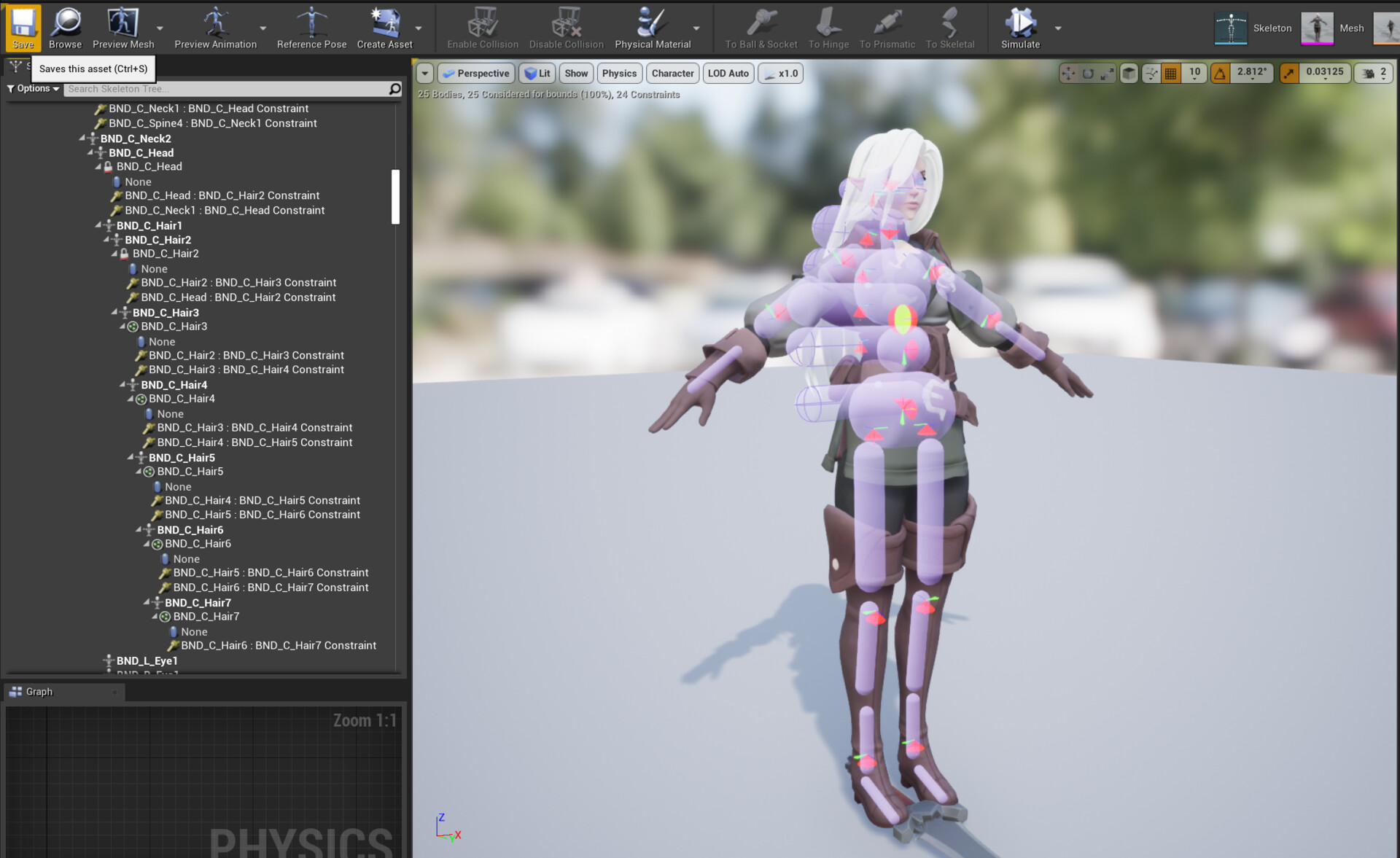 Danny Diaz - Azri Rig Animation in Unreal Engine