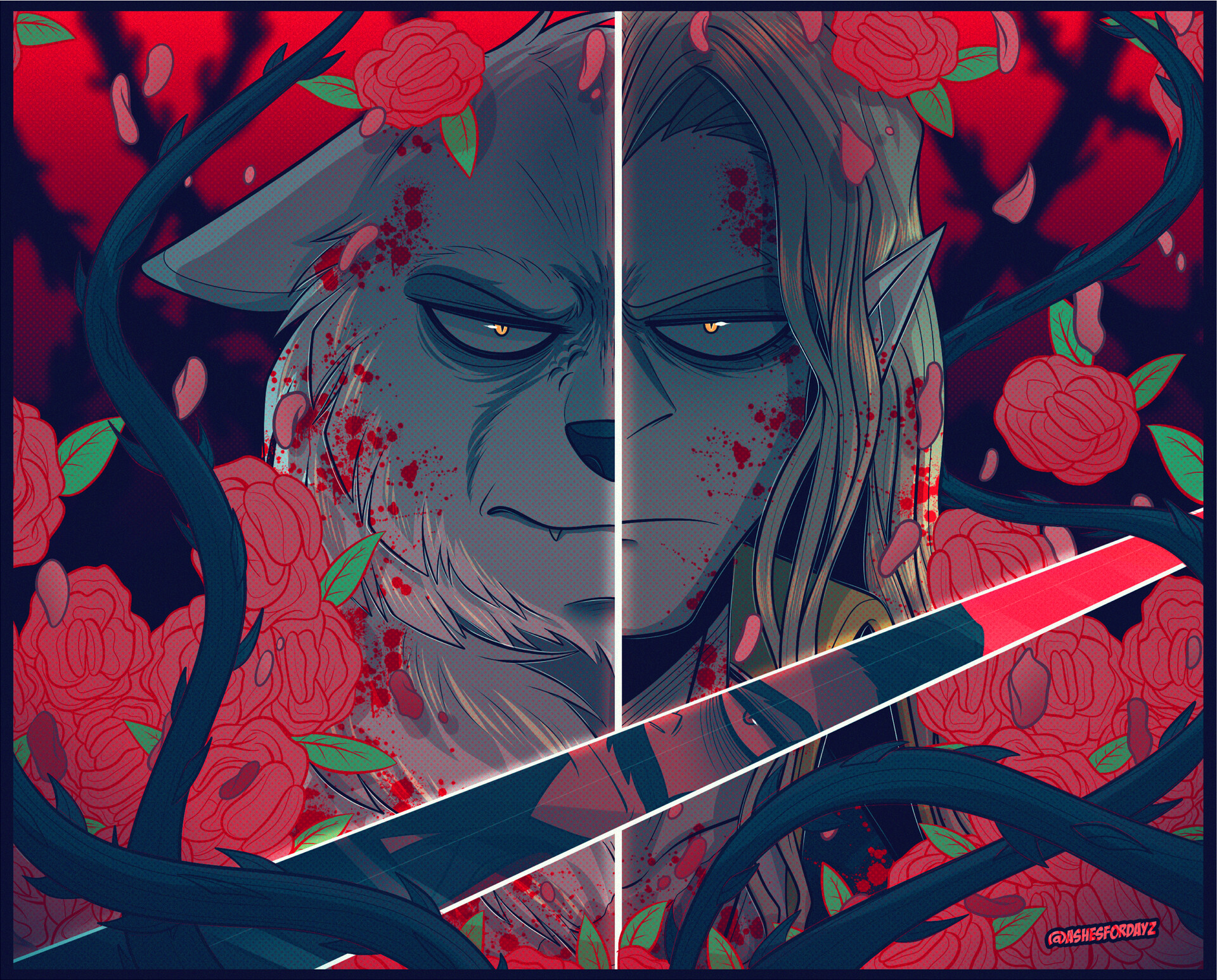 ArtStation - Son of Dracula - Castlevania