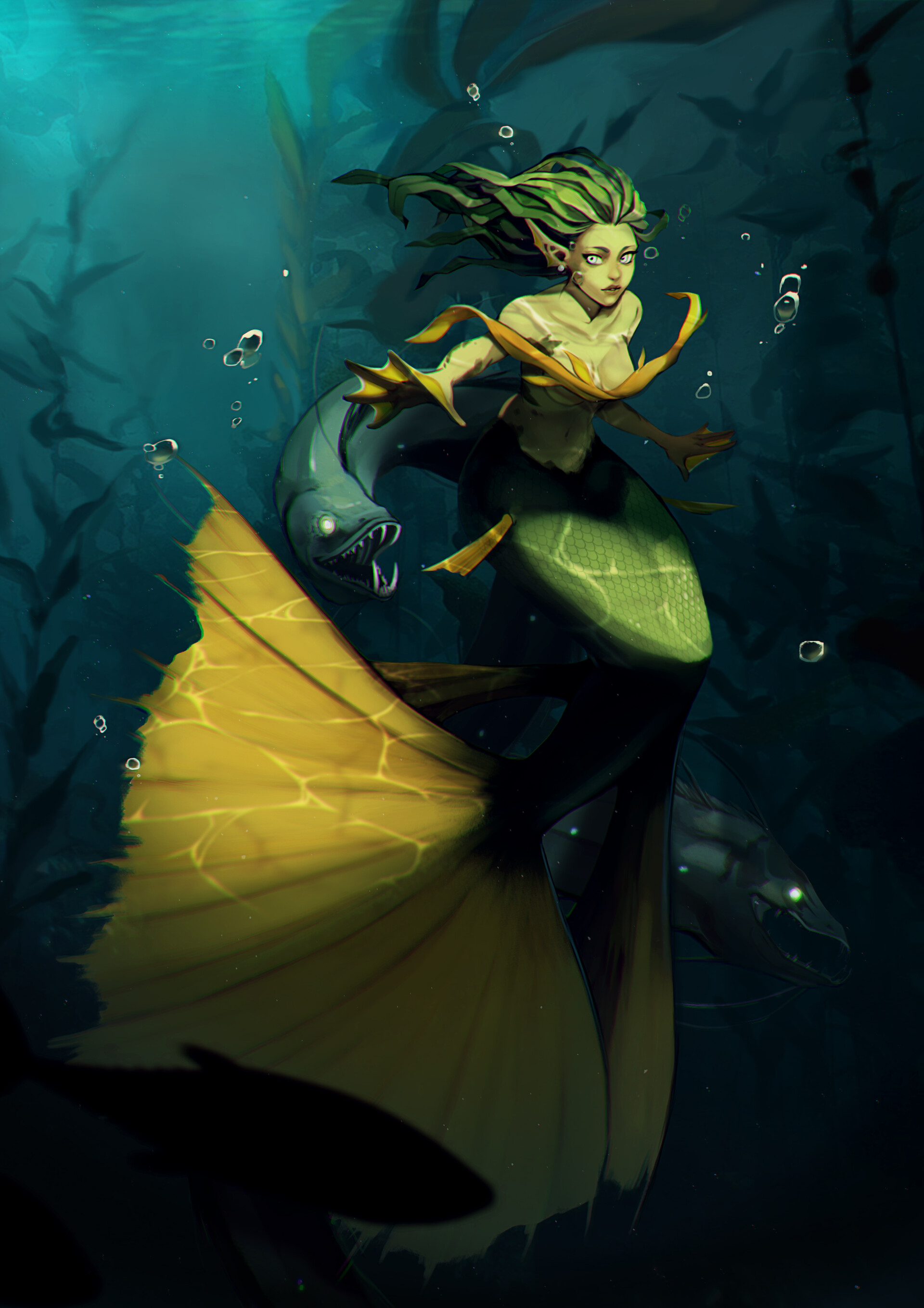 ArtStation - mermaid