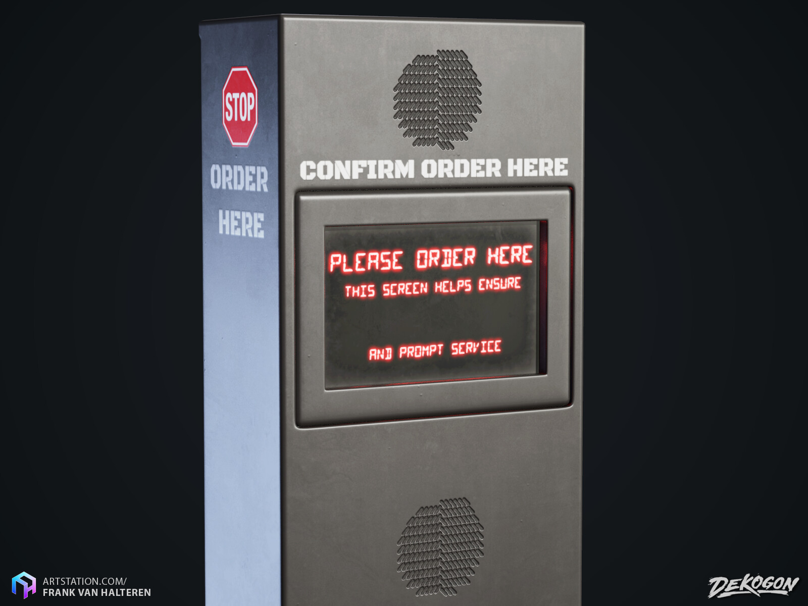 Frank van Halteren - Drive Thru Speaker - Dekogon