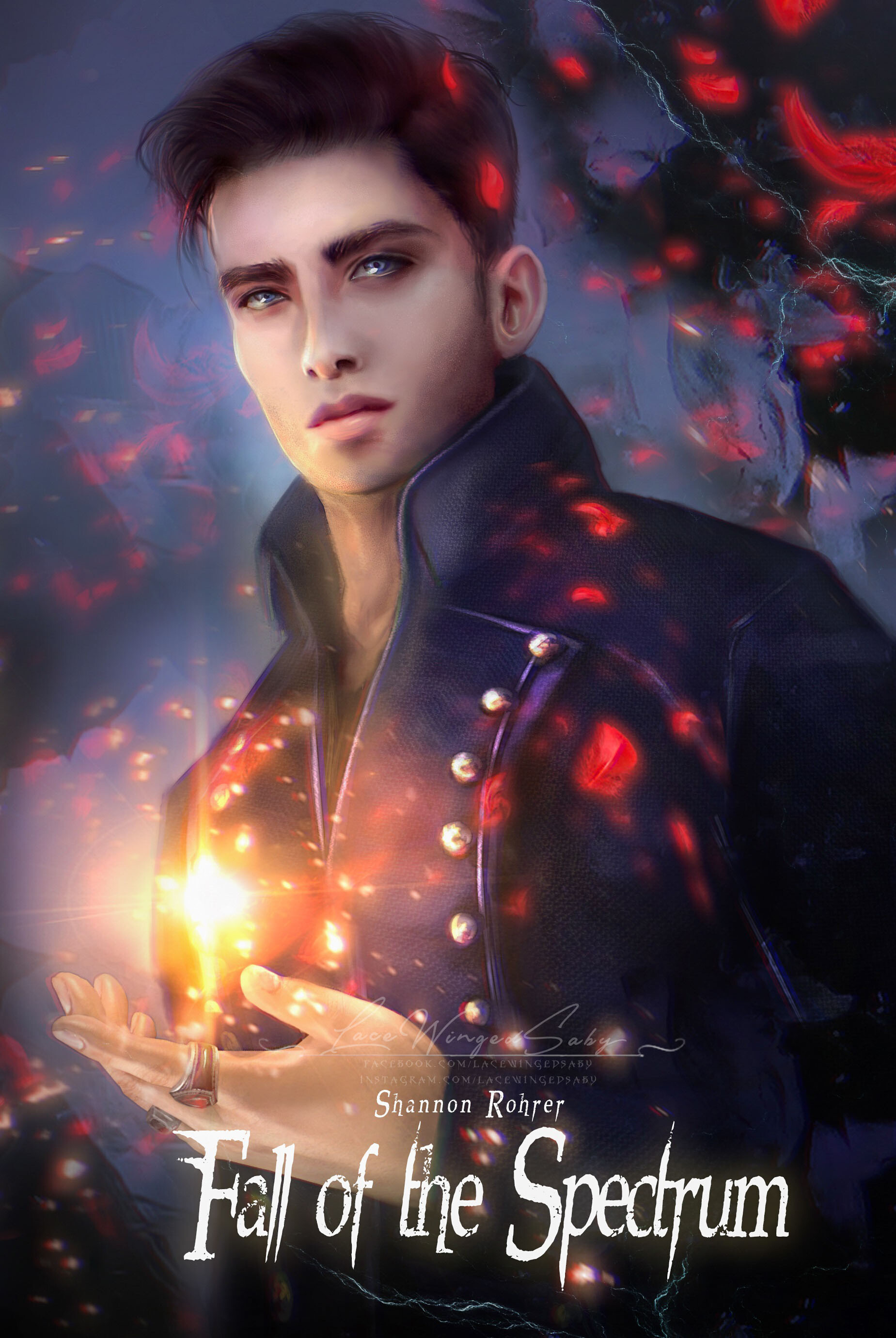 ArtStation - Fall of the Spectrum Book Cover Art