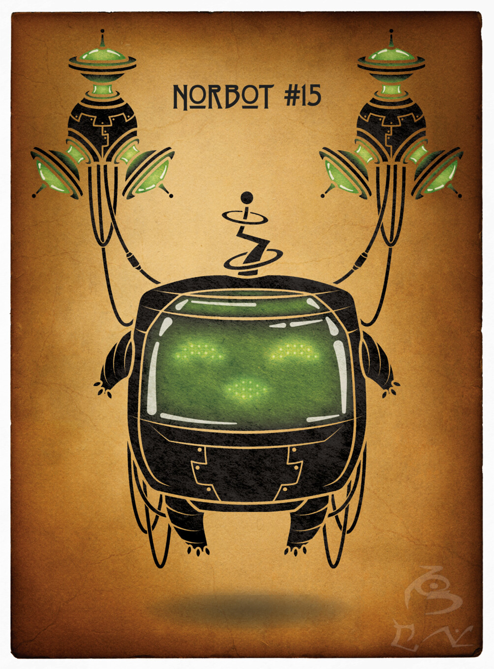 ArtStation - Norbots: Norbot #15