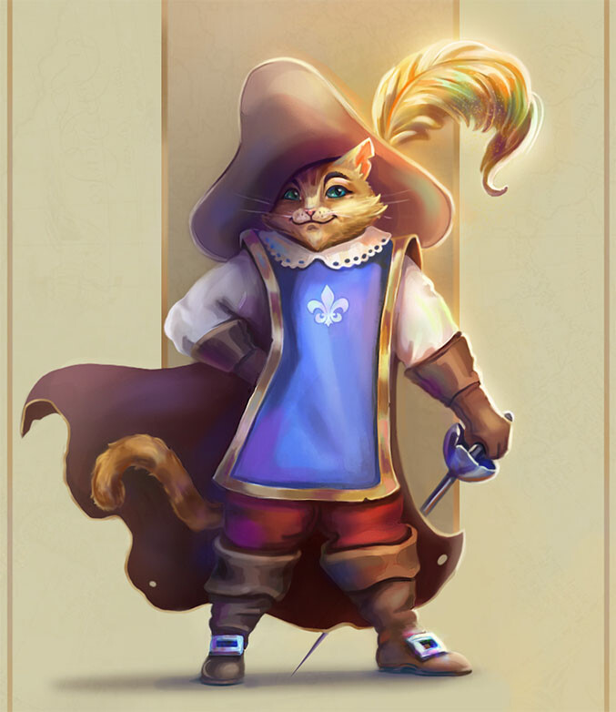 ArtStation - The Booted Cat