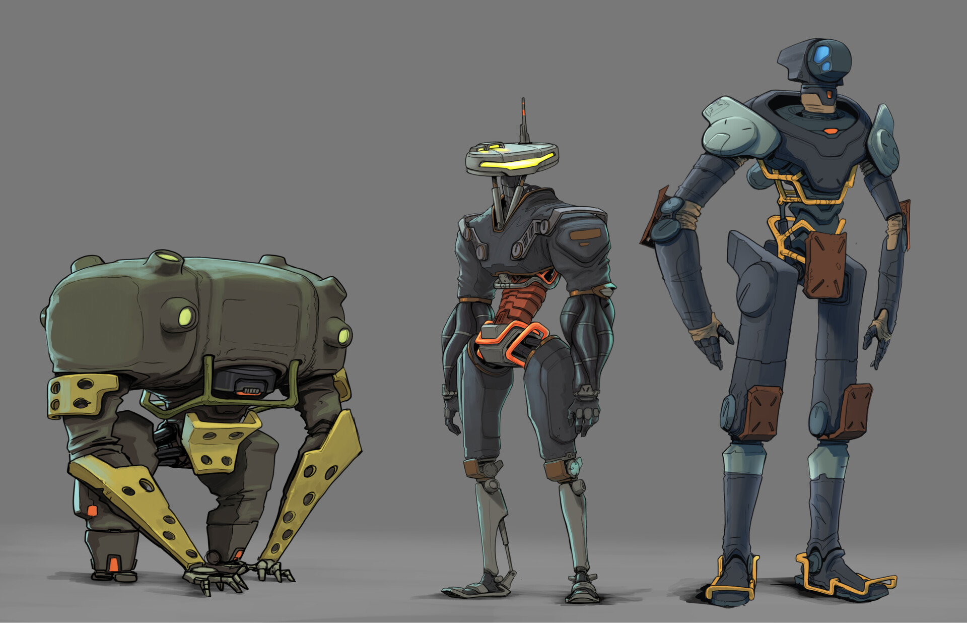 ArtStation - Robot design