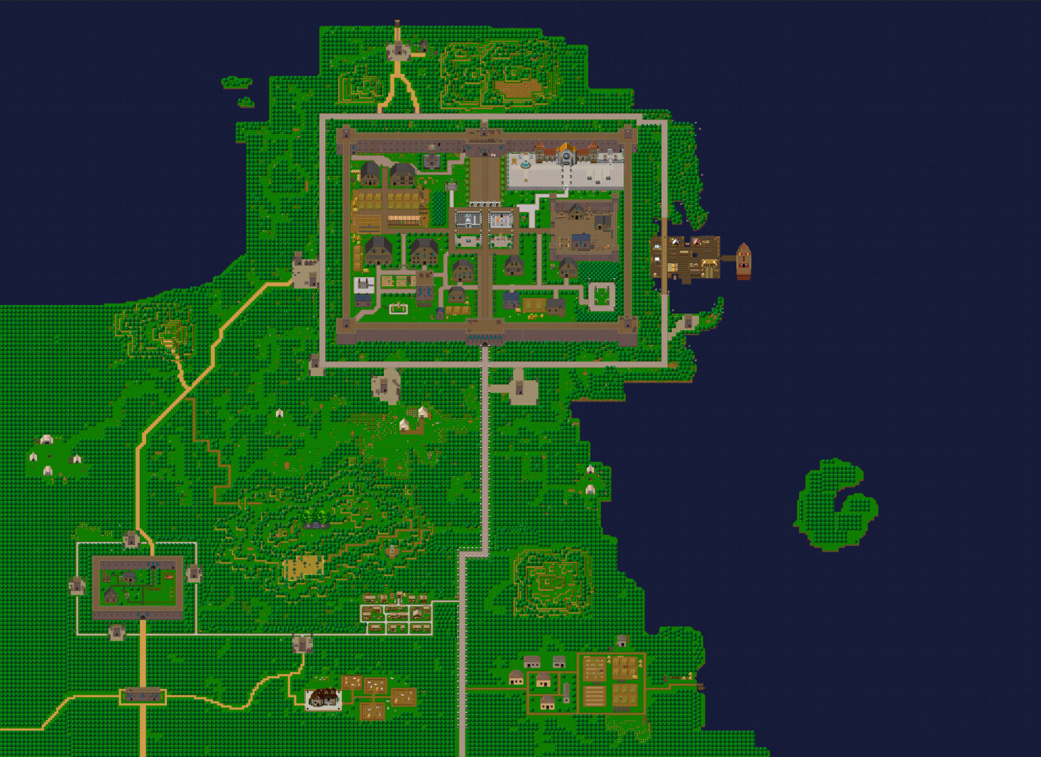 ArtStation - Game "Mirs Pirs" Level Design