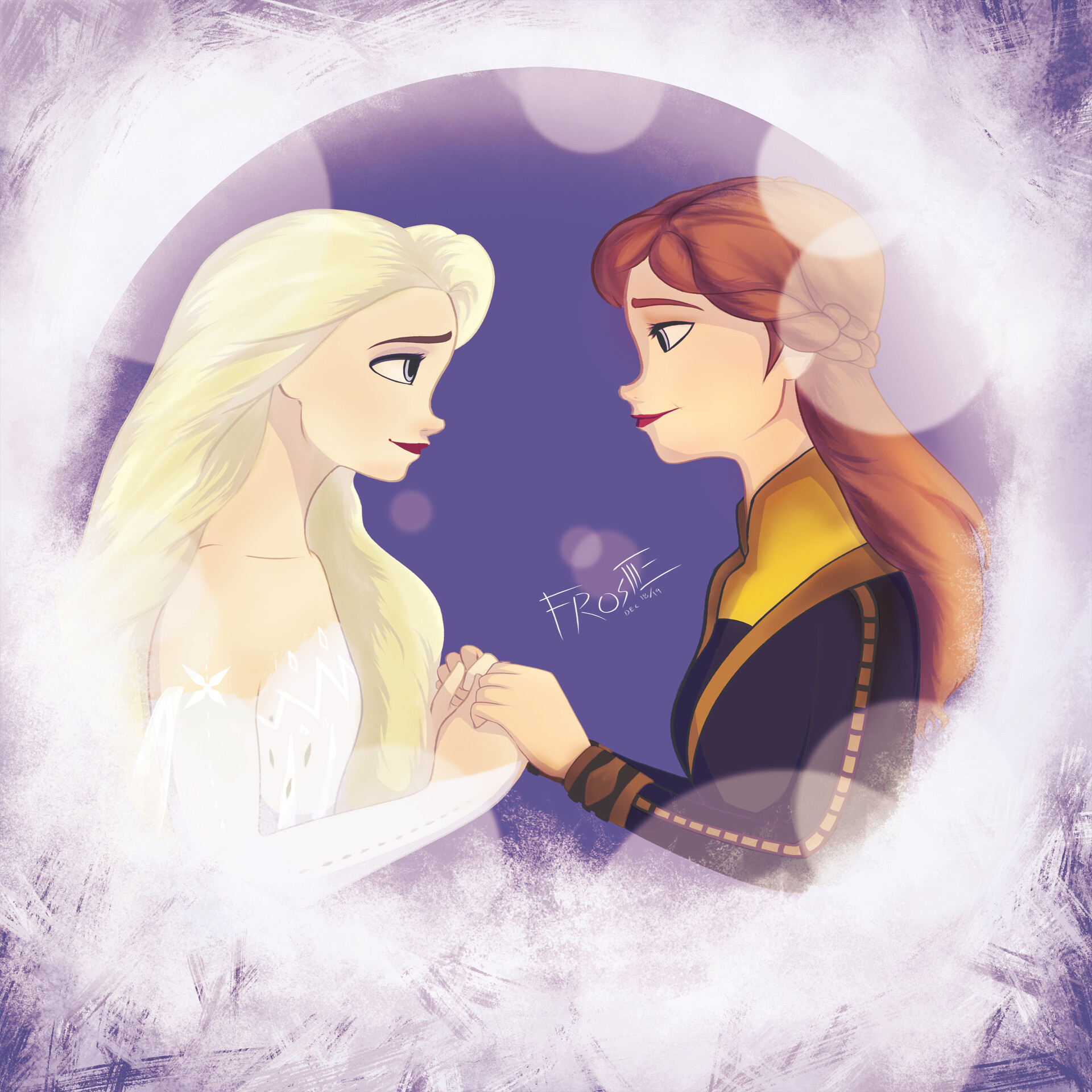 ArtStation - Elsa & Anna (Frozen 2)