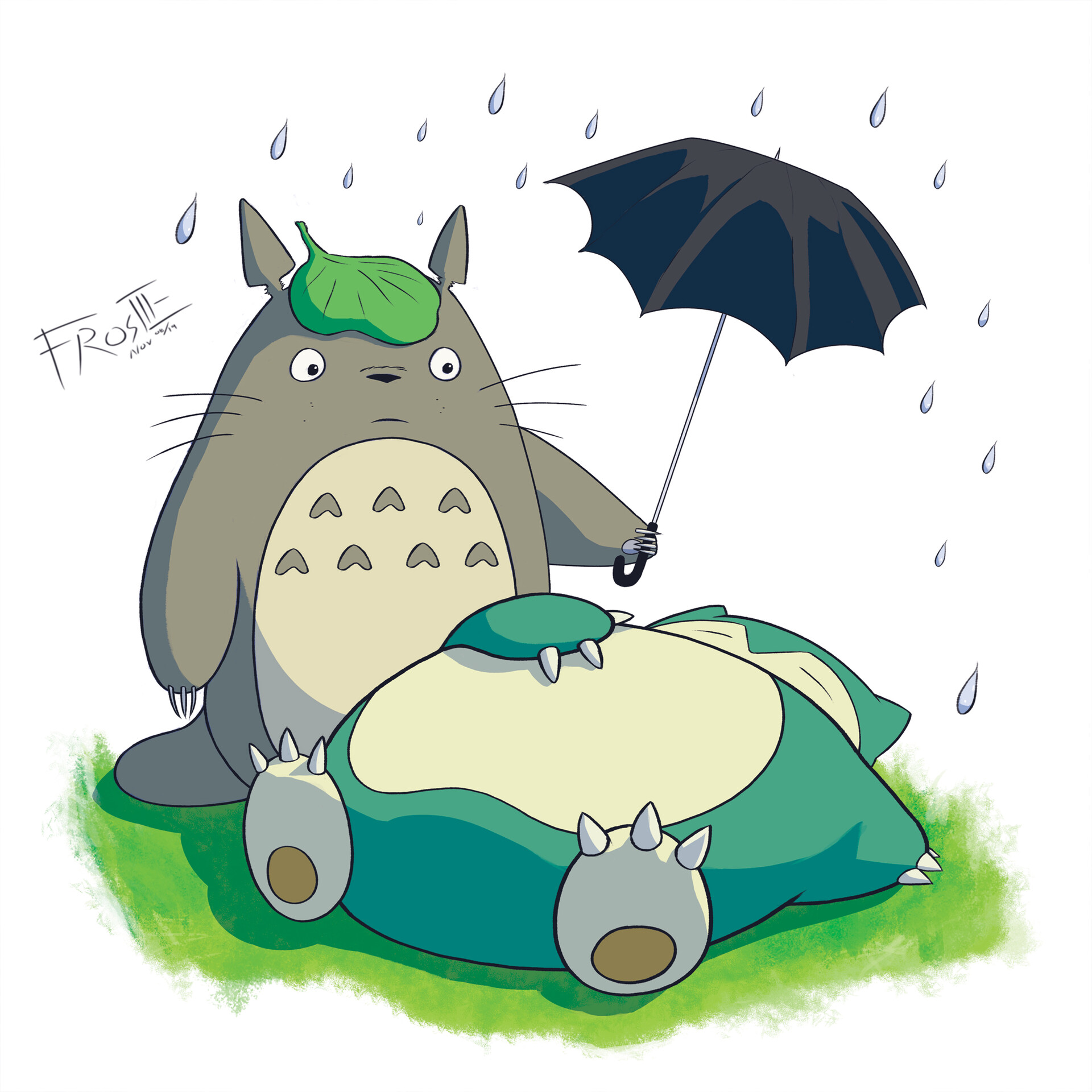 Snorlax And Totoro