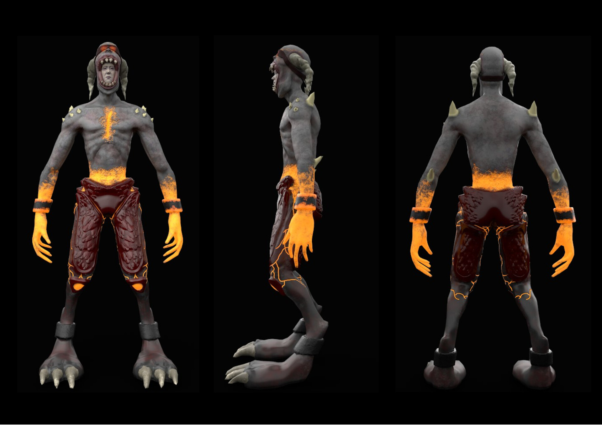 Connor Makinson - Demon Boss Character: XB3001 Group Project