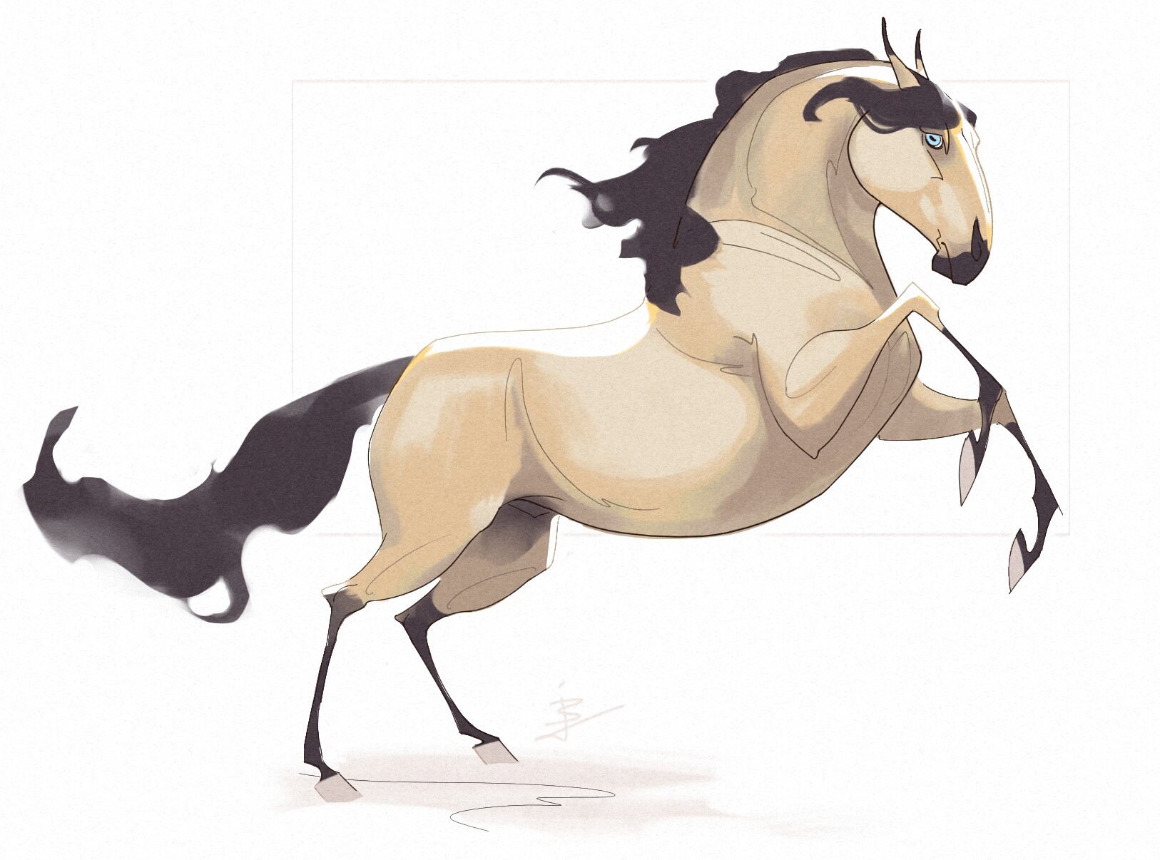 ArtStation - Stylized Horse