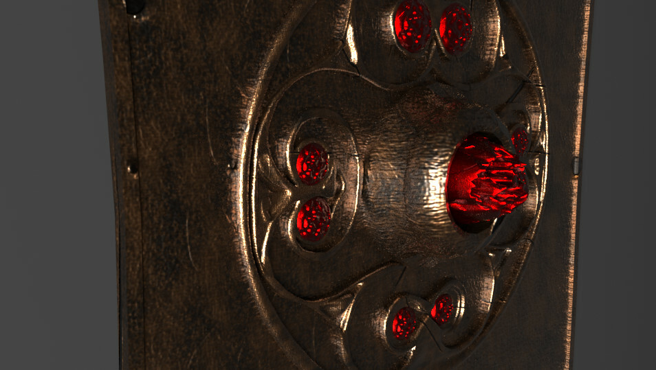 ArtStation - Ancient Celtic Bronze Shield