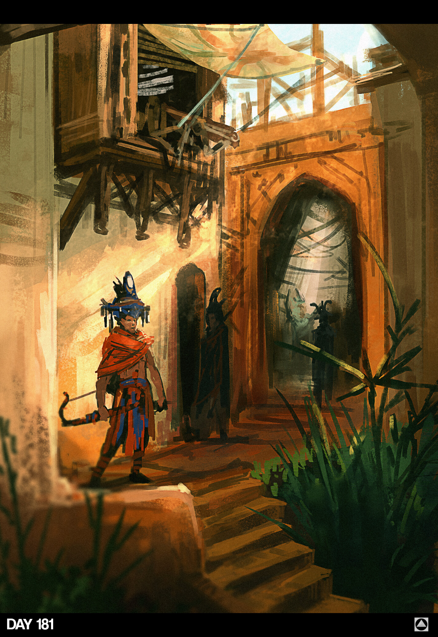 ArtStation - Day 181- A study from HZD art book, Taha Yeasin