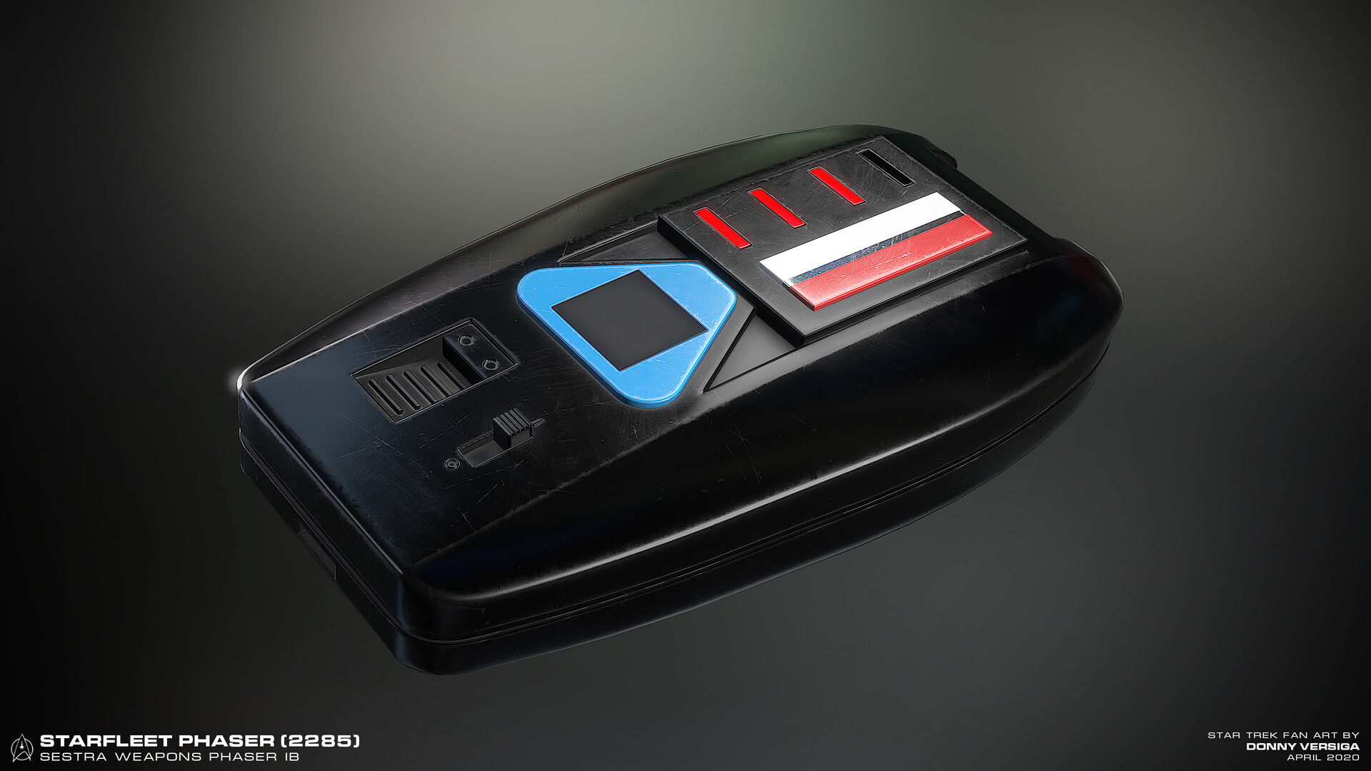 Donny Versiga - Starfleet Phaser - Star Trek III: The Search For Spock