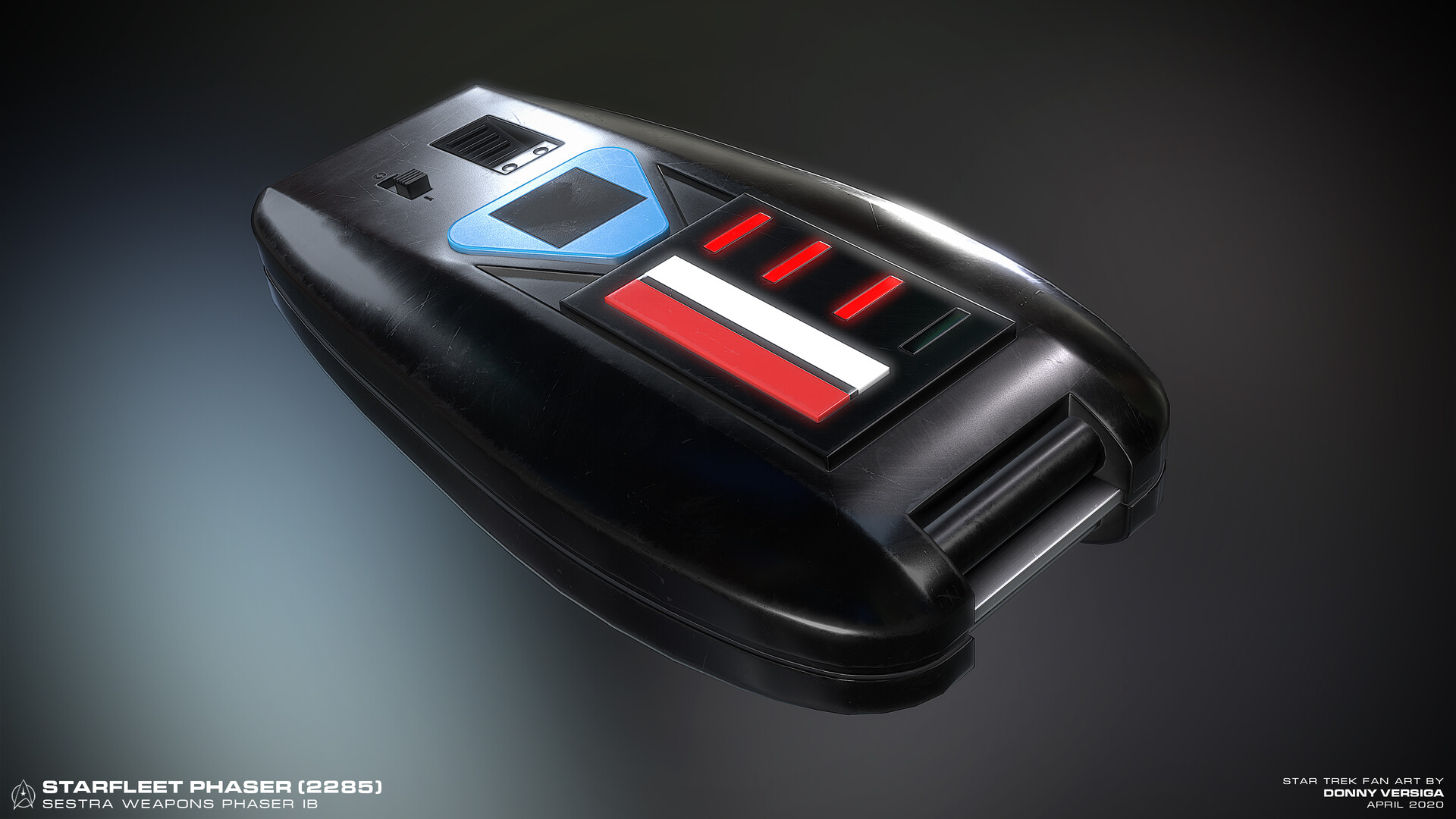 Donny Versiga - Starfleet Phaser - Star Trek III: The Search For Spock