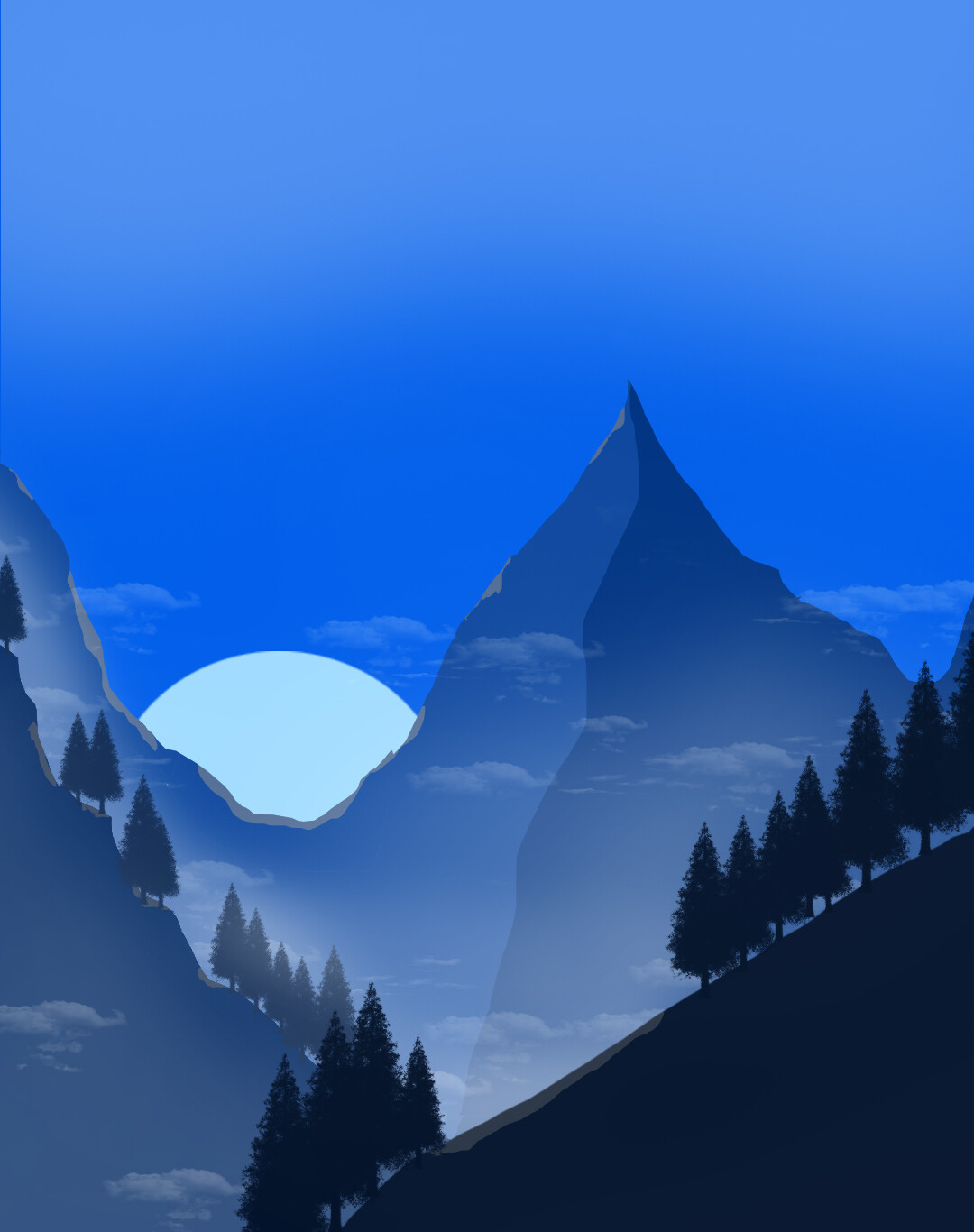 ArtStation - Deep into the mountains