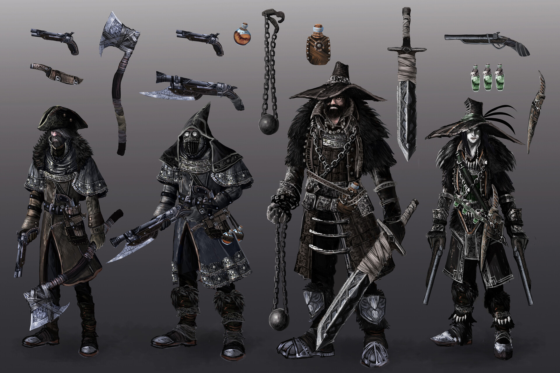 ArtStation - Fantasy characters, weapon and props