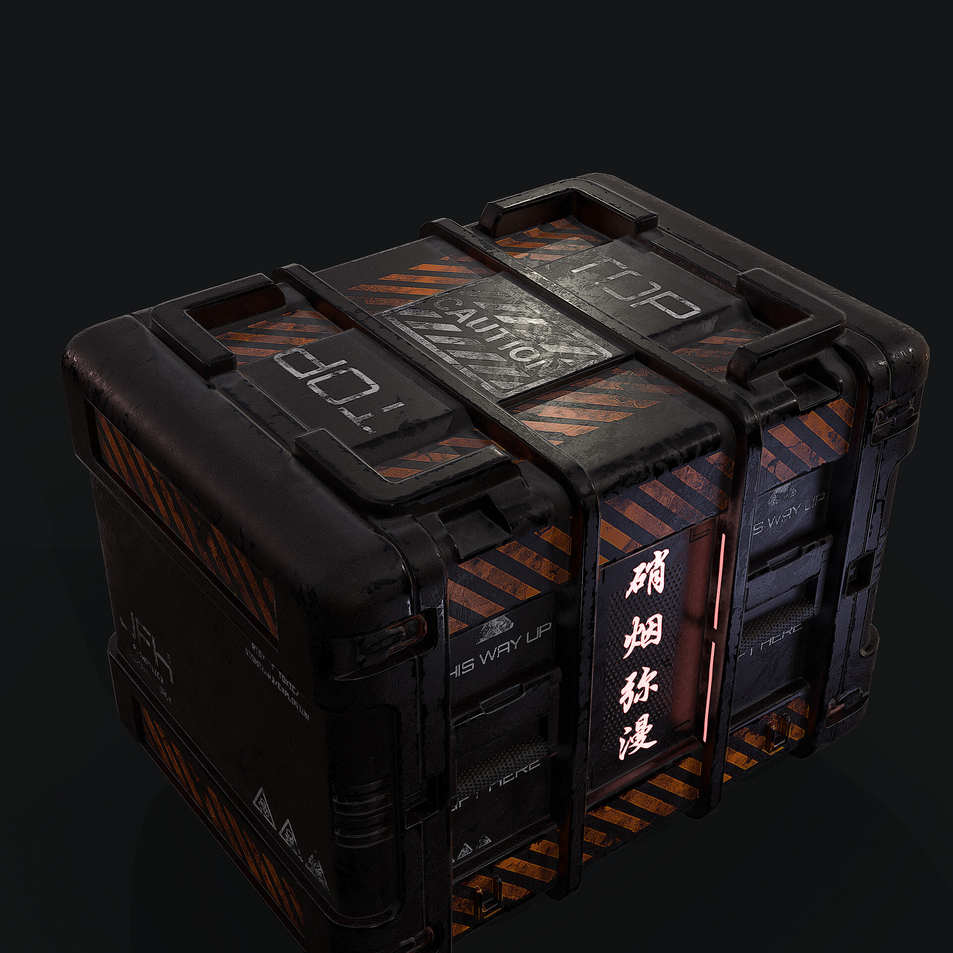 Sci Fi Crate Texture