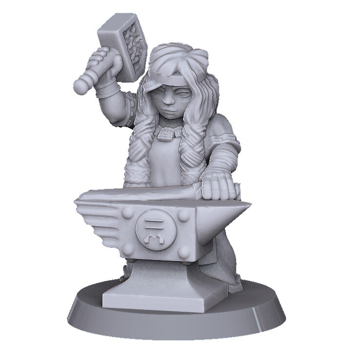 ArtStation - Dwarf smith