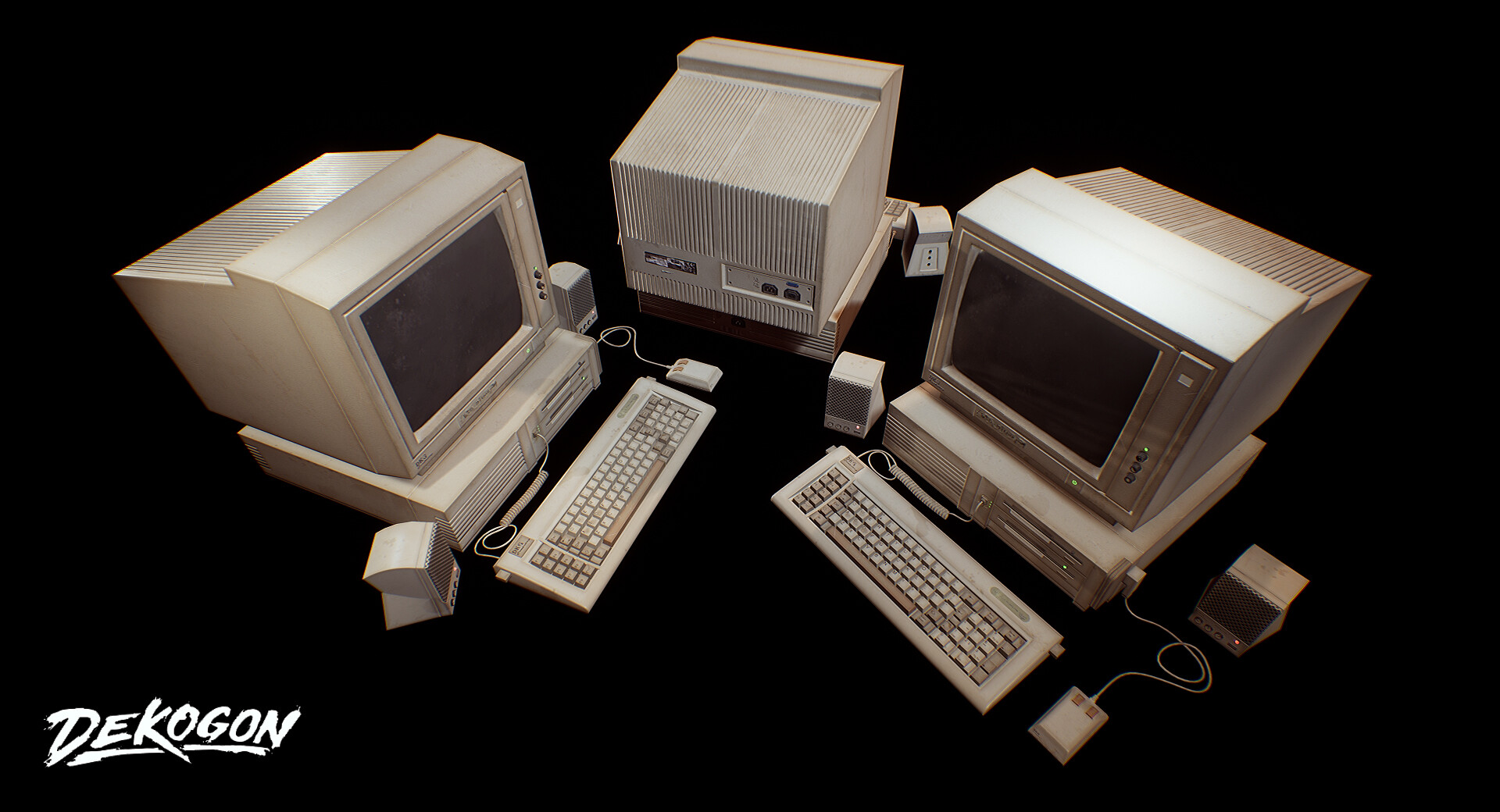 Mustafa A. Ali - 90s Classroom Computer - DEKOGON