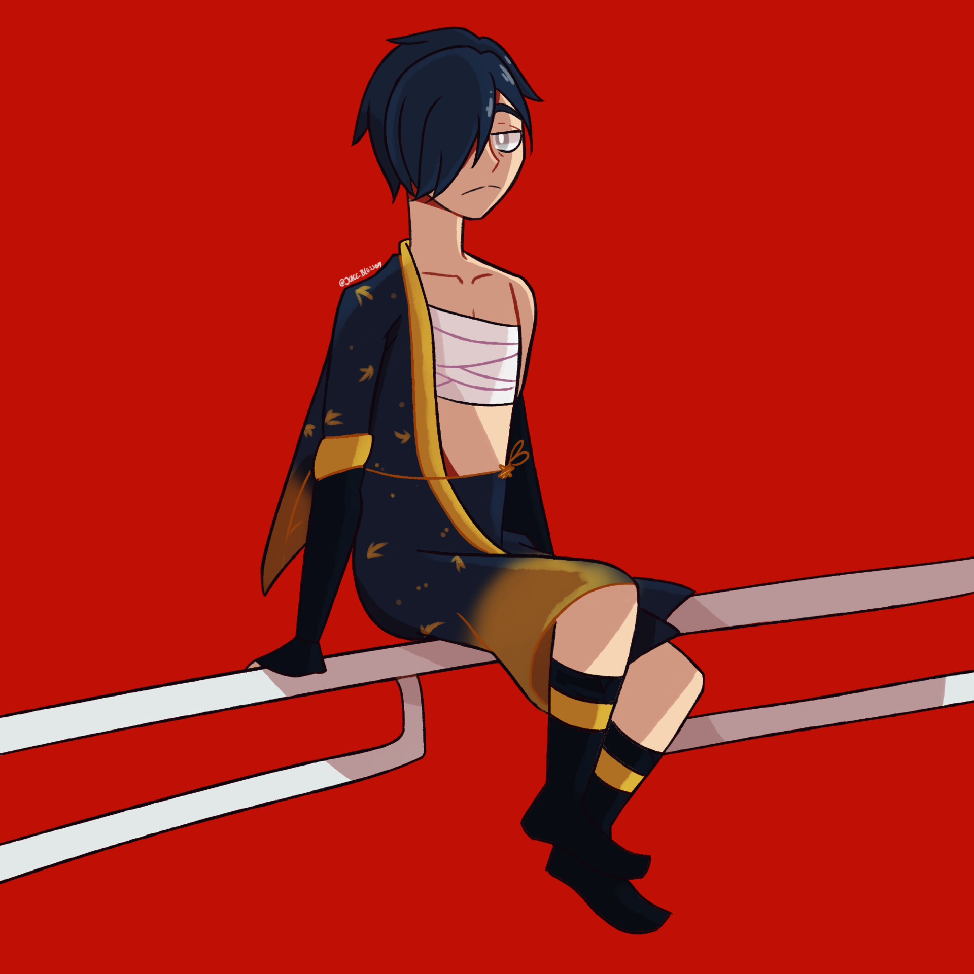 ArtStation - Young, Brooding Samuri