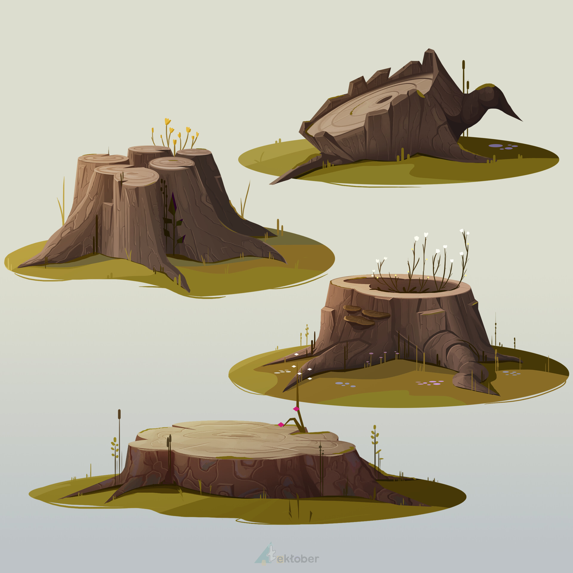 ArtStation - Stumps
