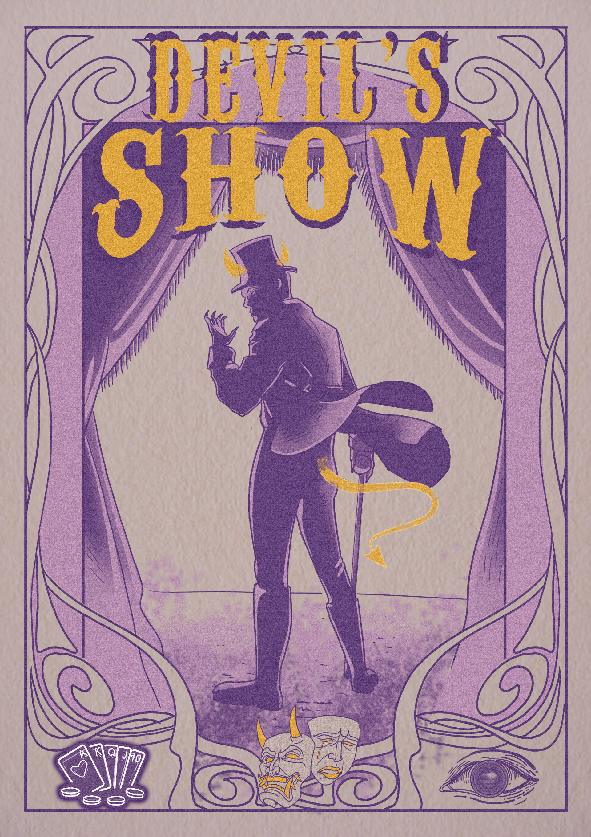 ArtStation - Devil's show artwork