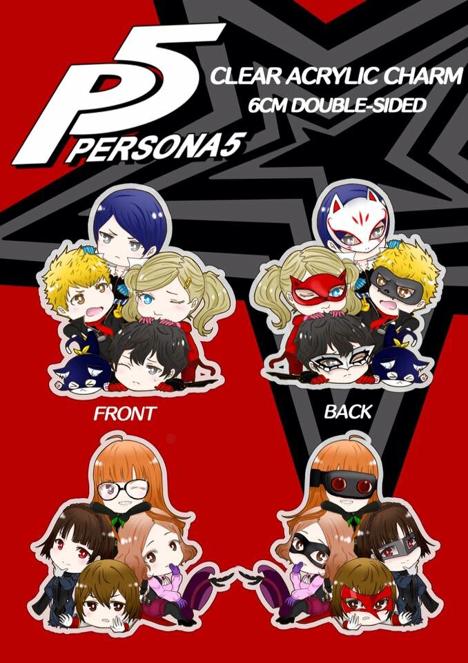 ArtStation - Persona 5 charm set