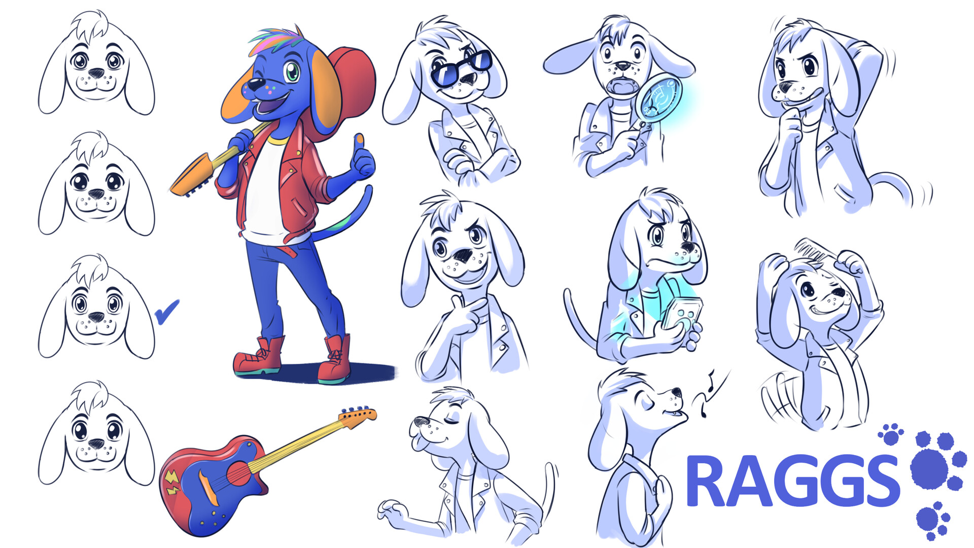 ArtStation - Raggs Character Design