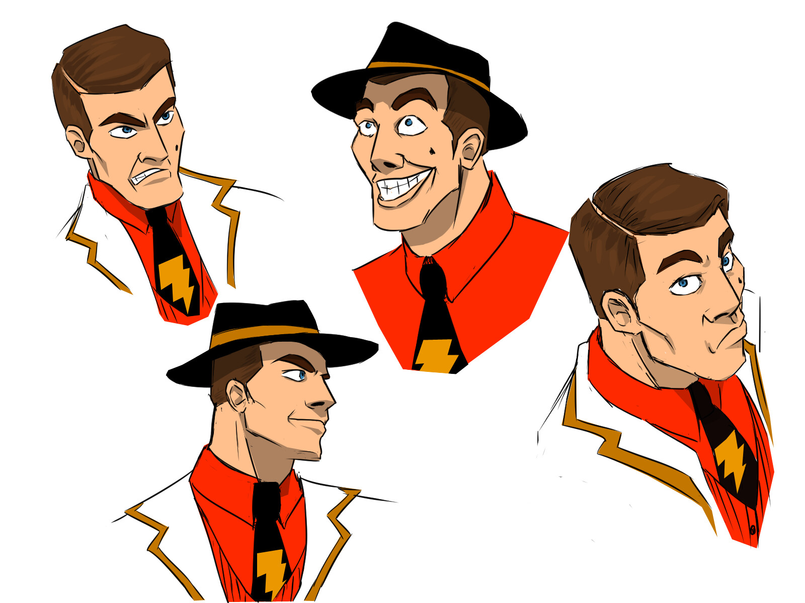 ArtStation - Shazam redesigned- school project