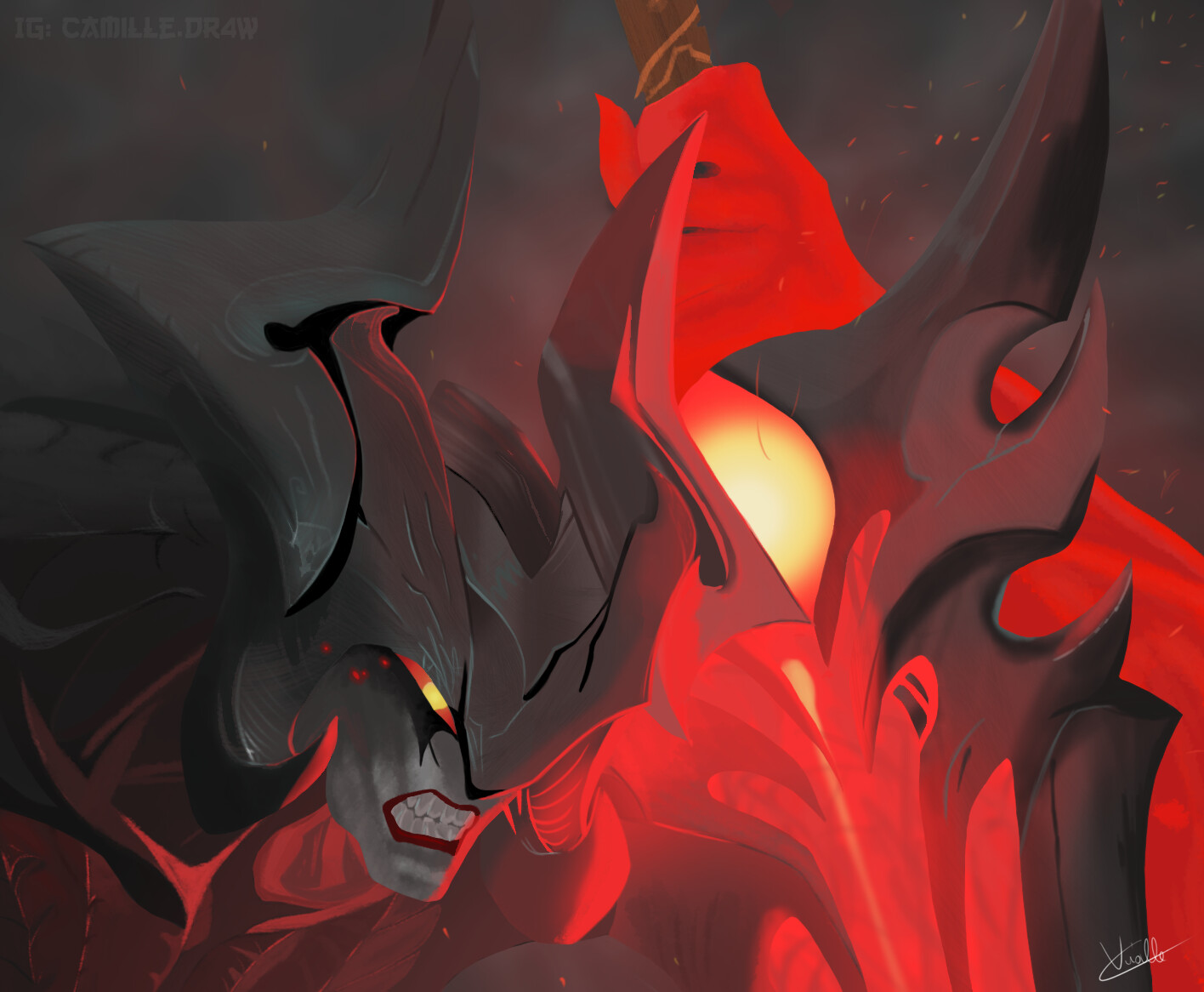 ArtStation - Aatrox of league of legends
