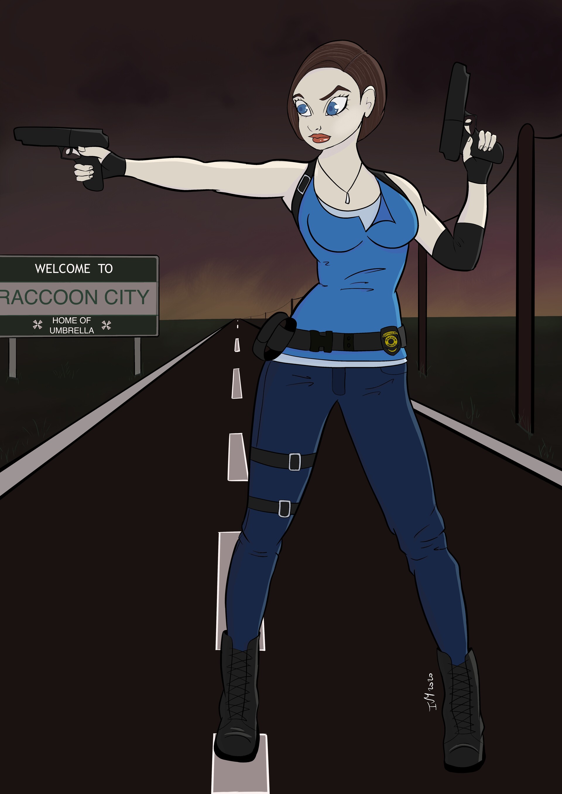 ArtStation - Jill from RE3