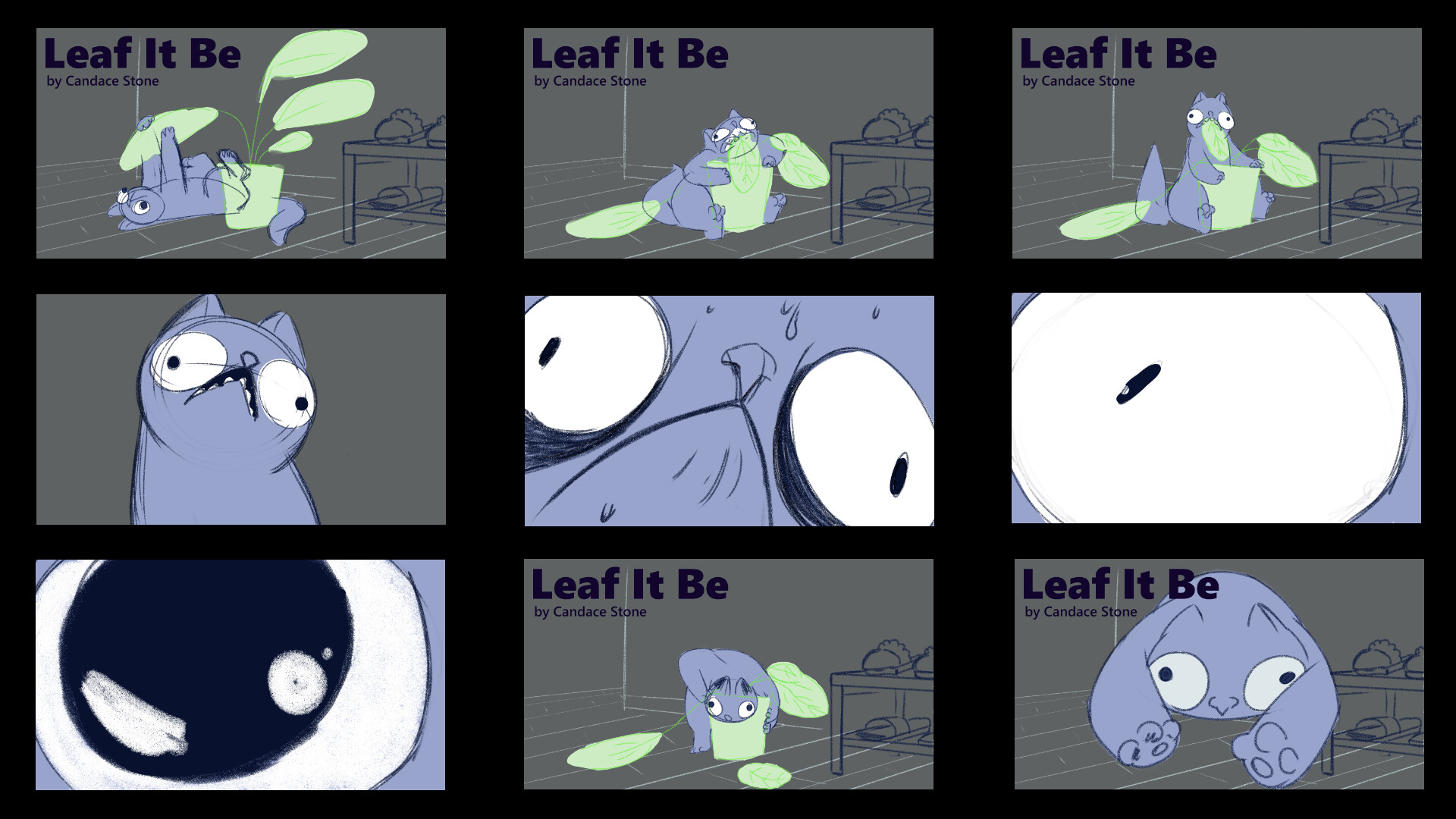 ArtStation - "Leaf It Be" story exploration