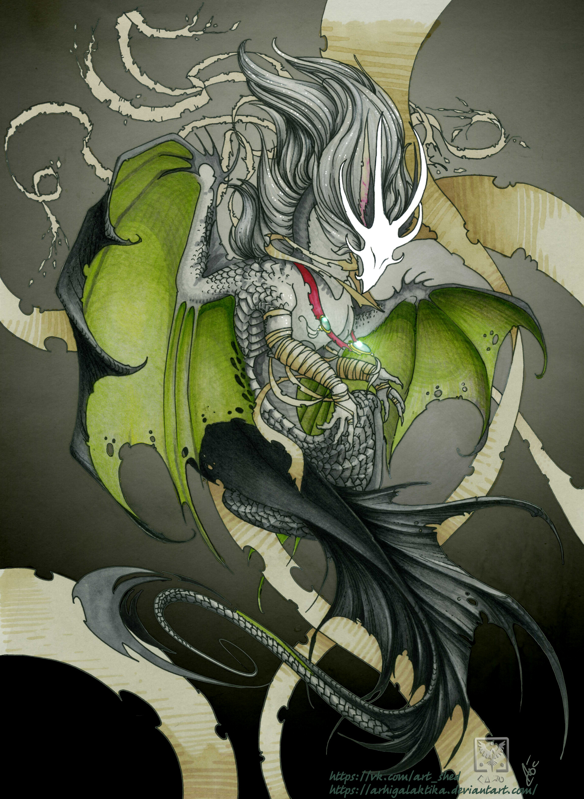 ArtStation - Astral dragon