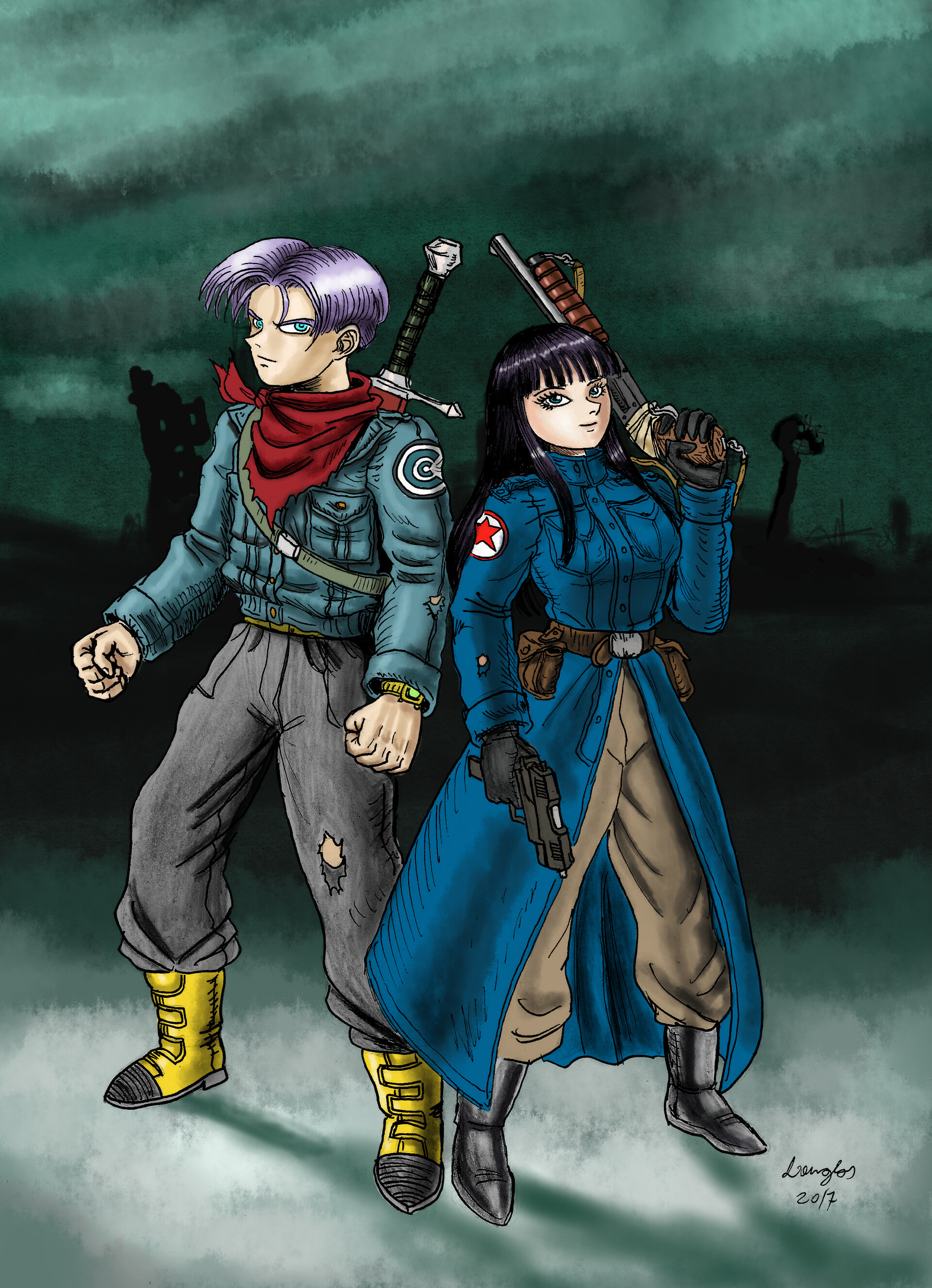 ArtStation - Trunks e Mai
