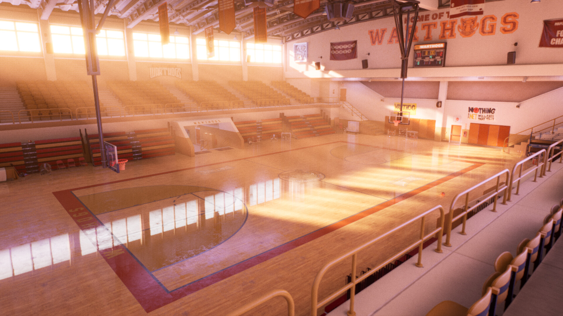 Dekogon Studios - Warthogs Basketball - Highschool Gym (UE4)