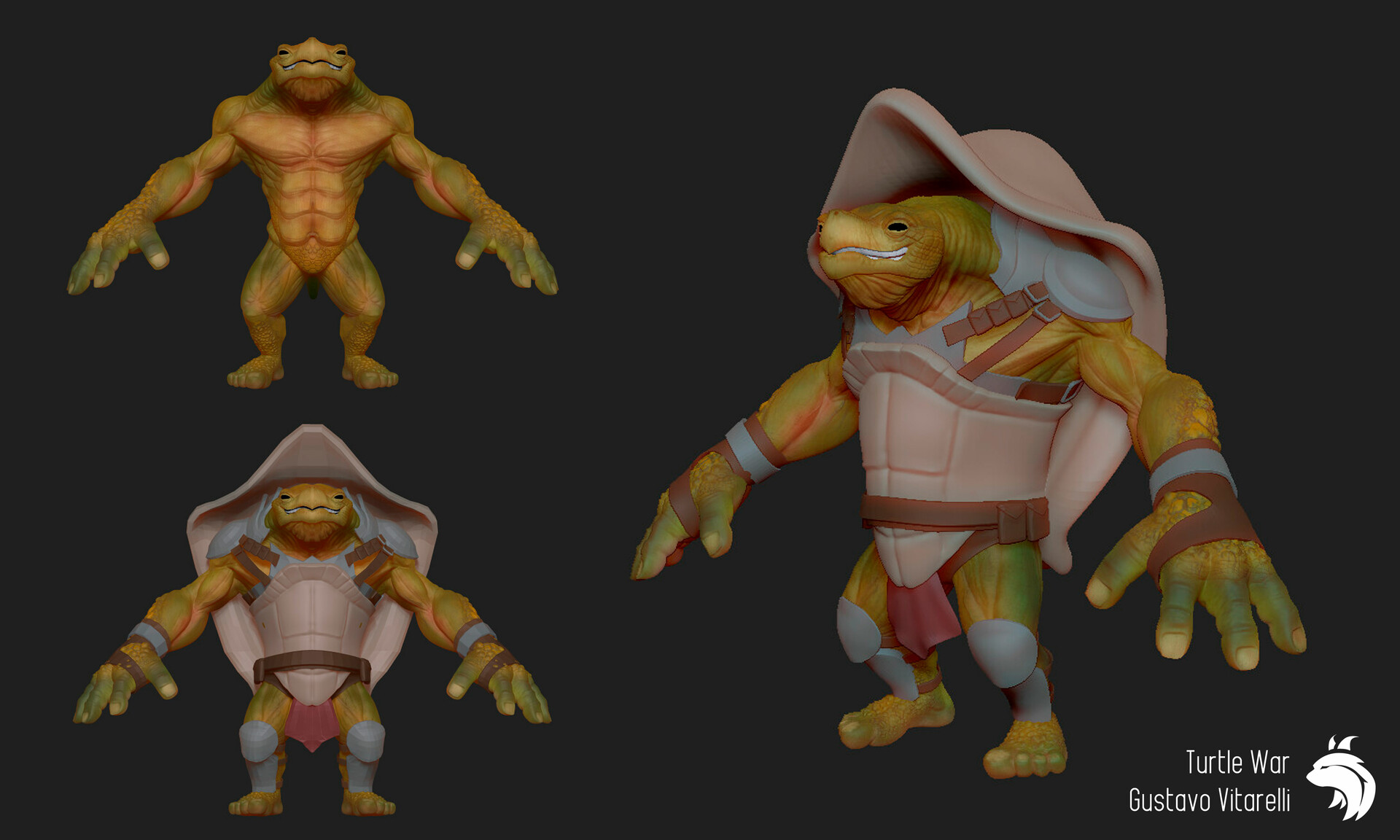 ArtStation - TURTLE WAR