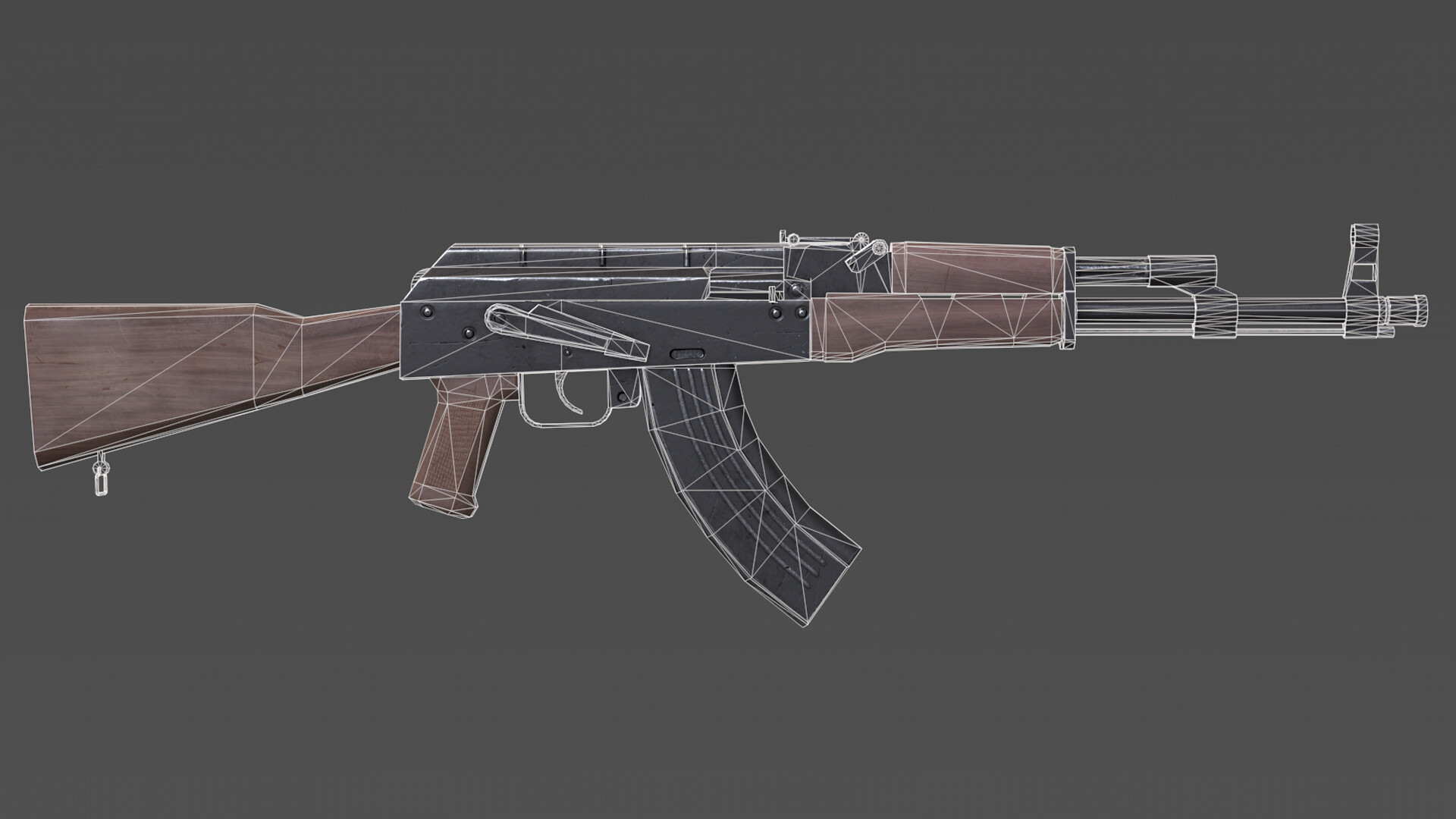 Rohit Kushwaha - Ak-47_Model _&_Texture_Version_01